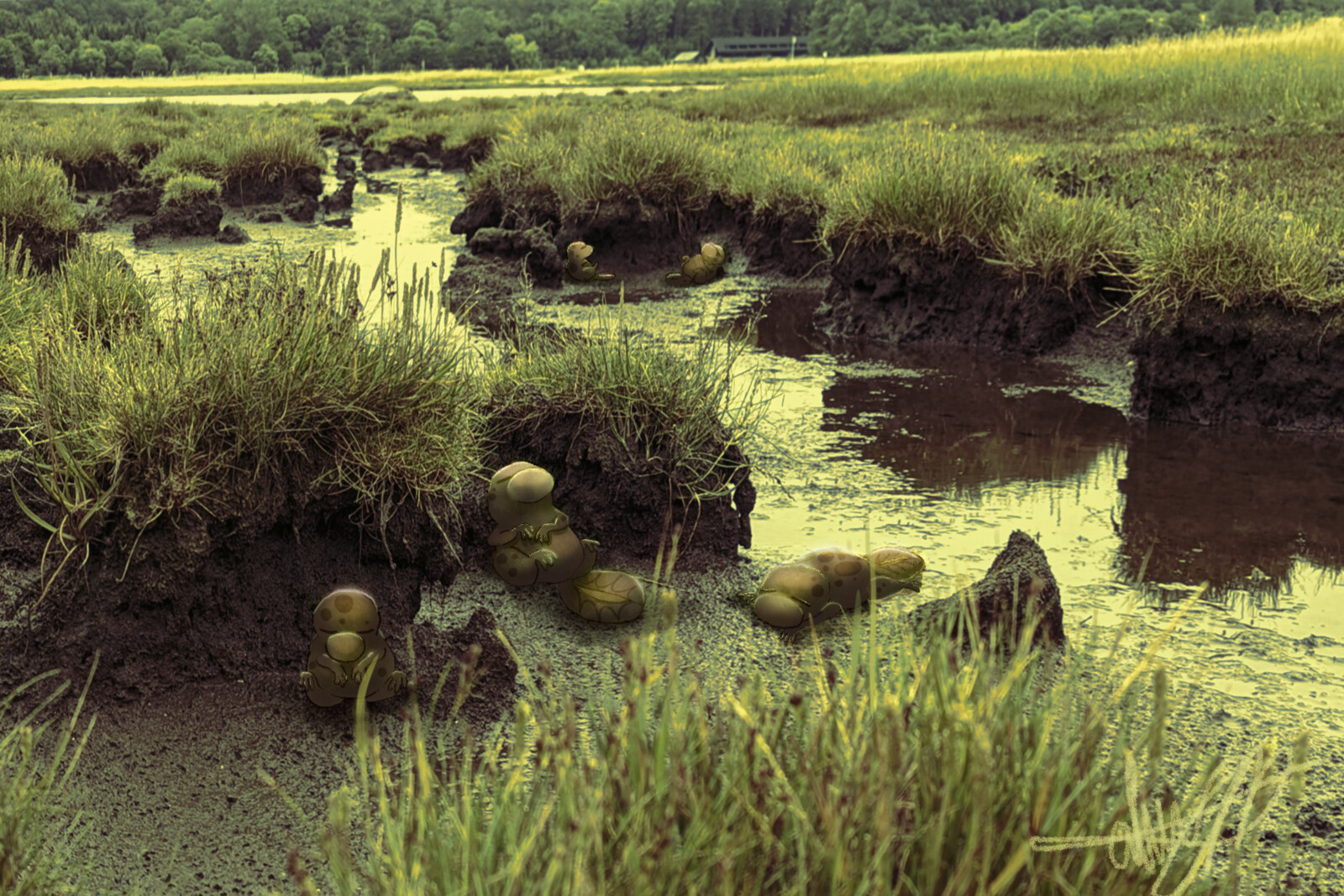 Abigail "Ab" Law - Squeebuls - Digital Painting Series