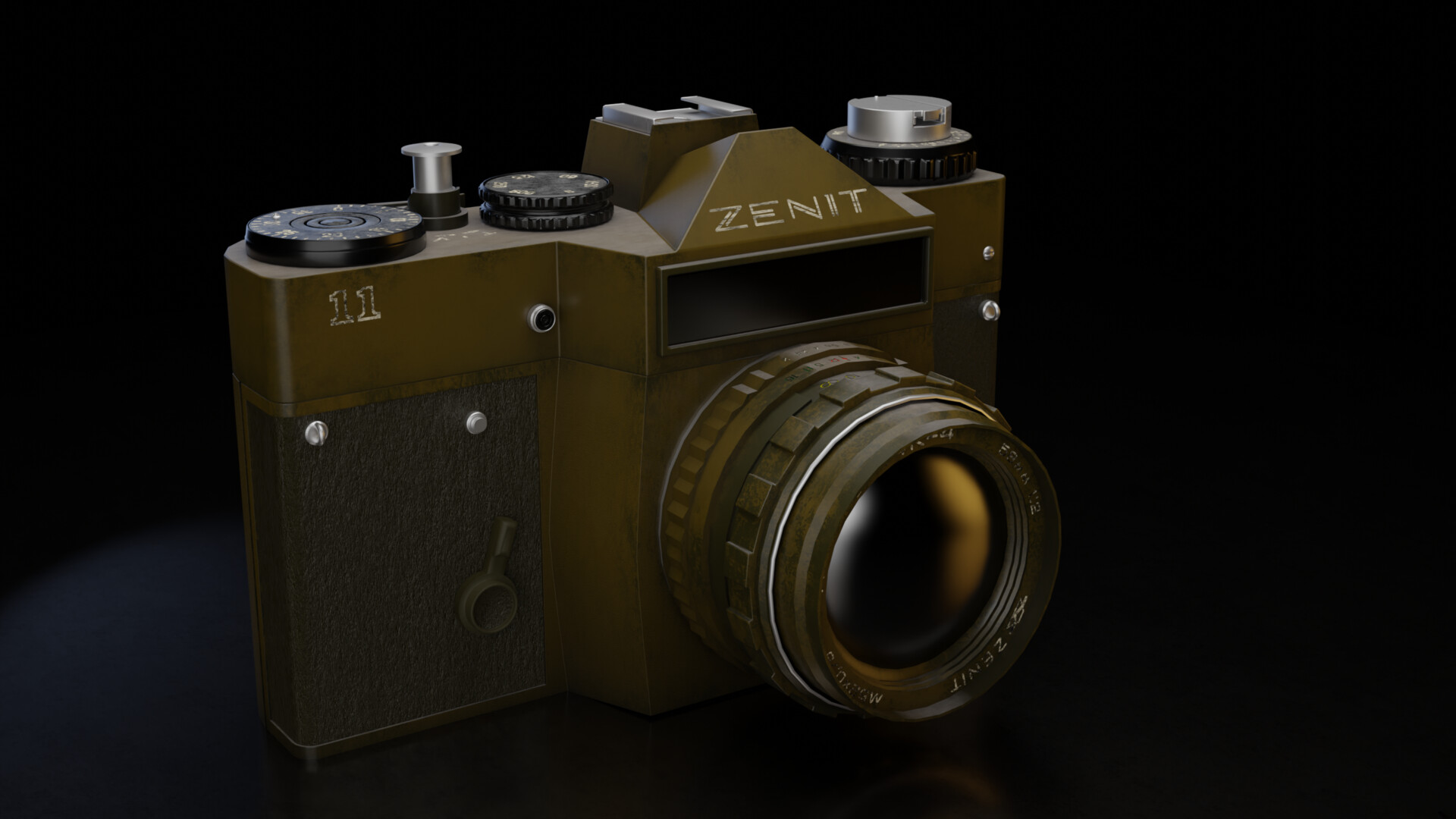 ArtStation - My Zenit 11 (Military Versión)