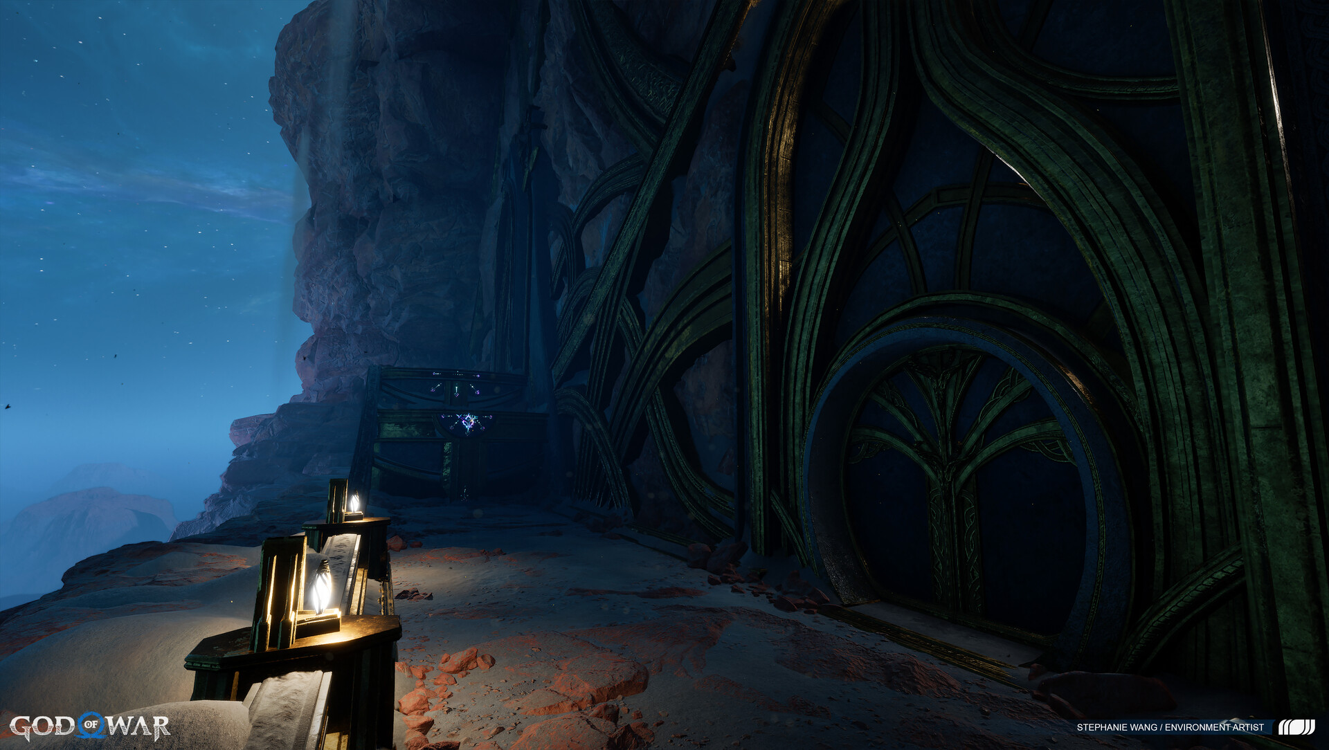 Stephanie Wang - God of War Ragnarök - Alfheim Light Well