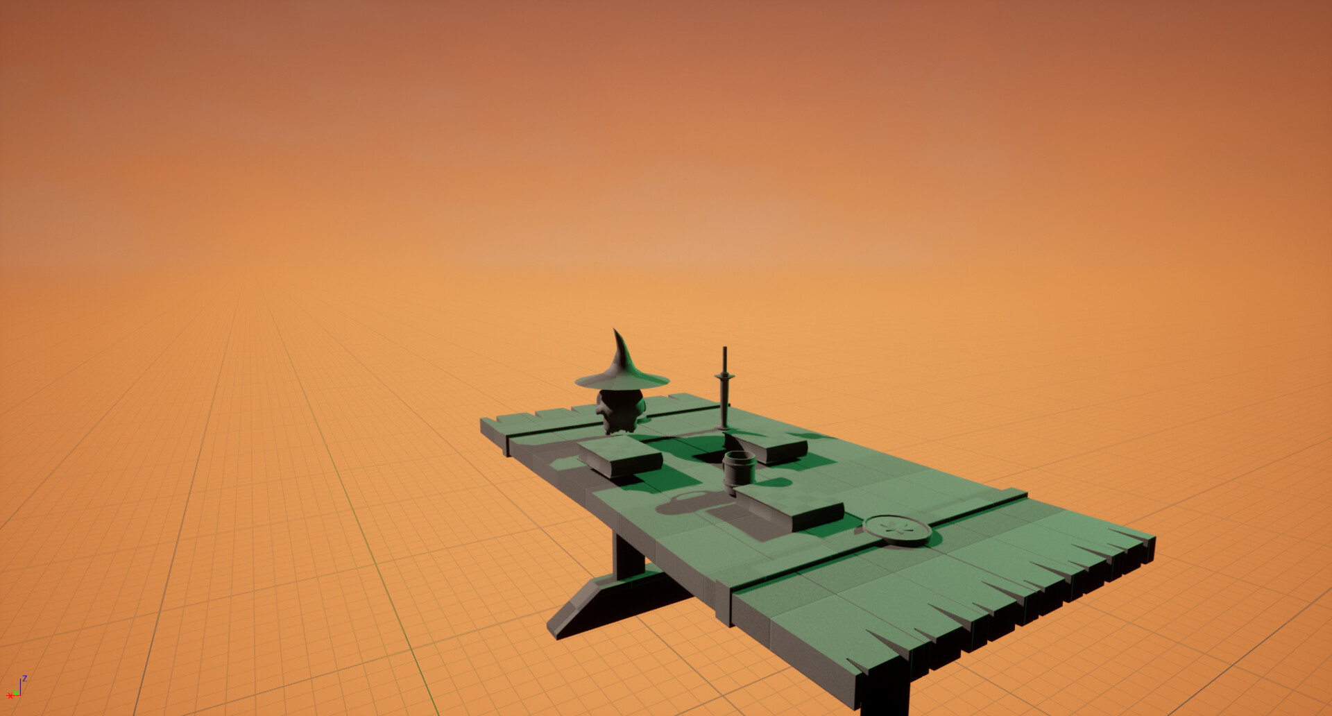 ArtStation - Wizard table.