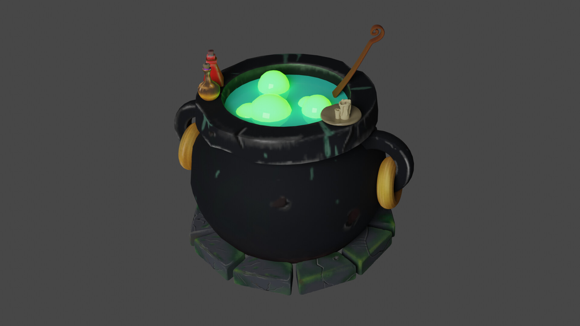 ArtStation - Stylized Witch Boiler