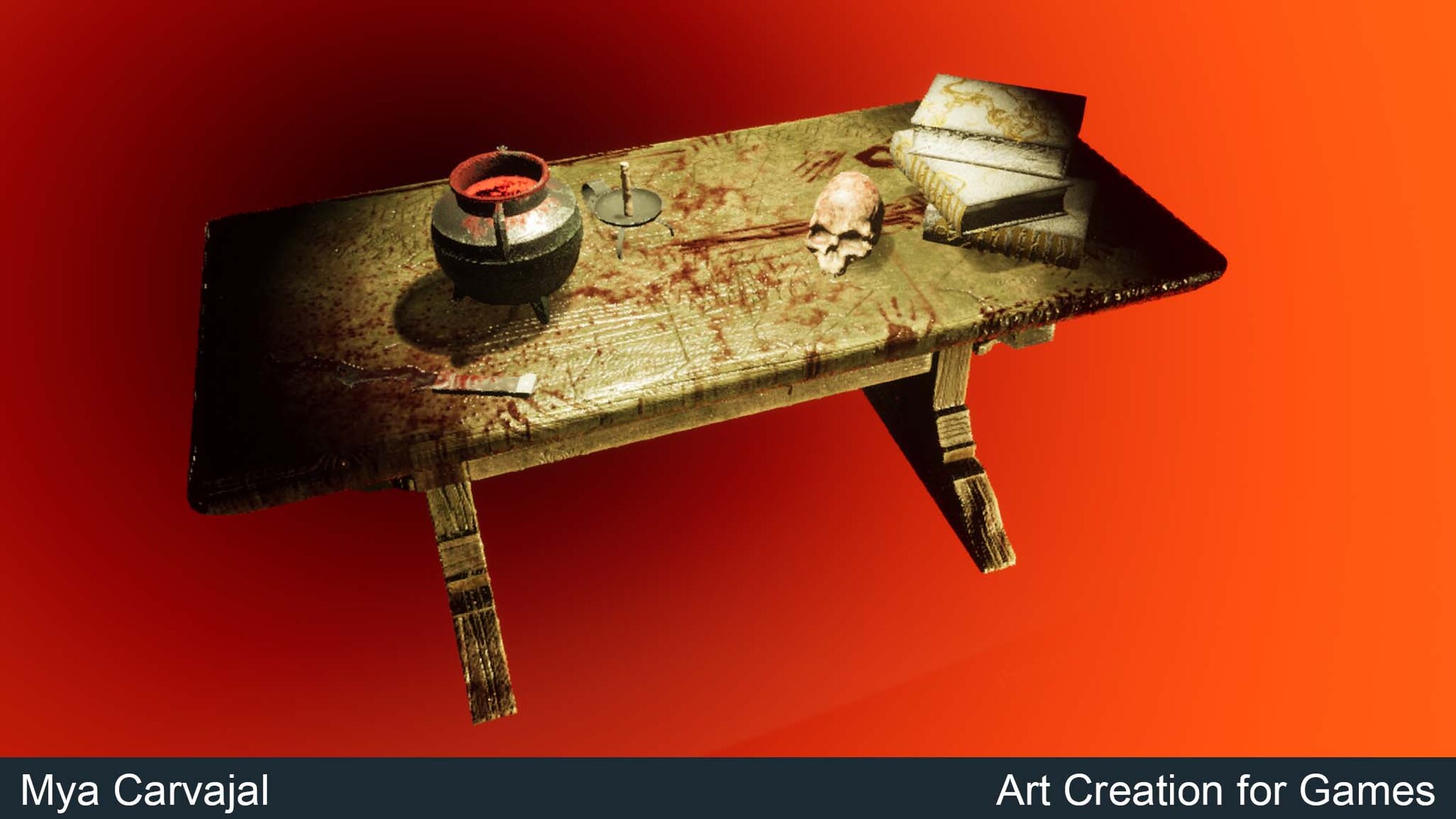 ArtStation - Wizard table (more cult-like)