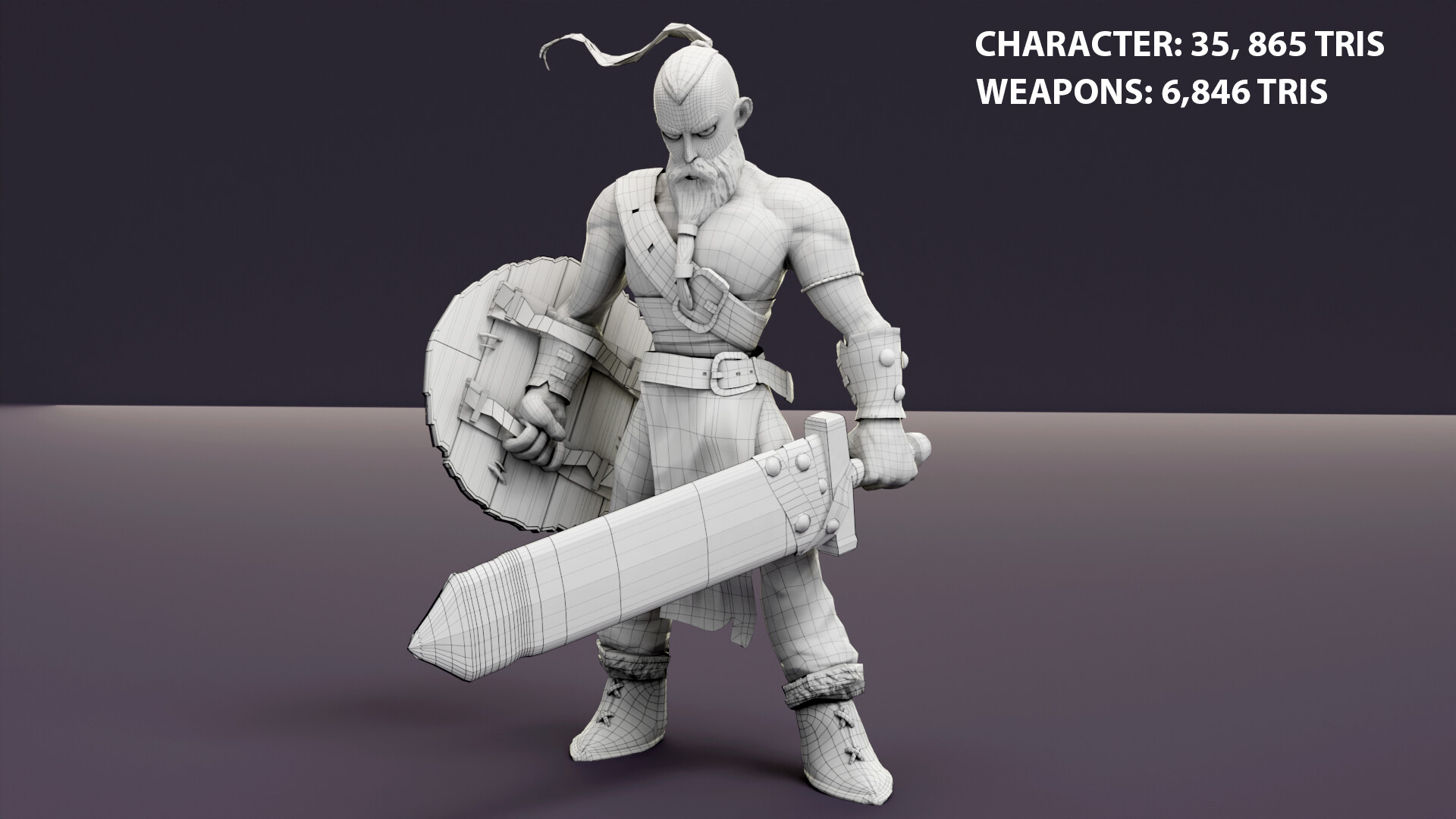 Joel Coxca - Viking Game Ready Project (Original Art by Aleksandr Pushai)