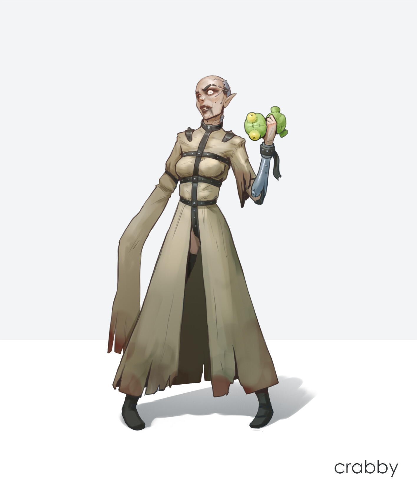 ArtStation - 10. Crabby. Inktober 2022