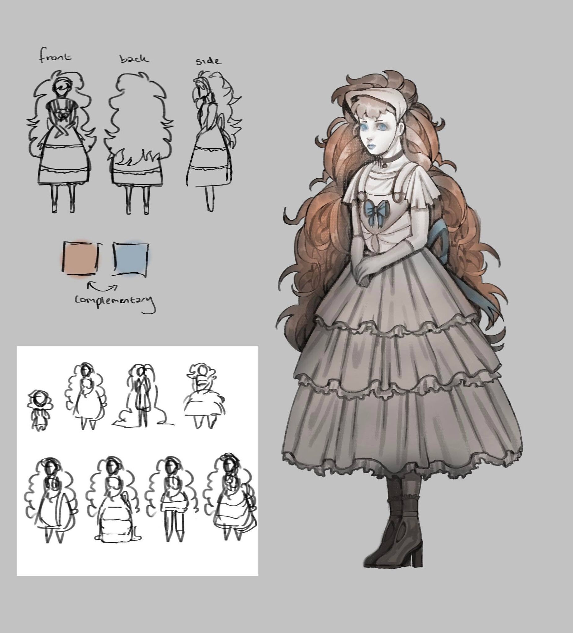 Grace Lee - Doll Character Design