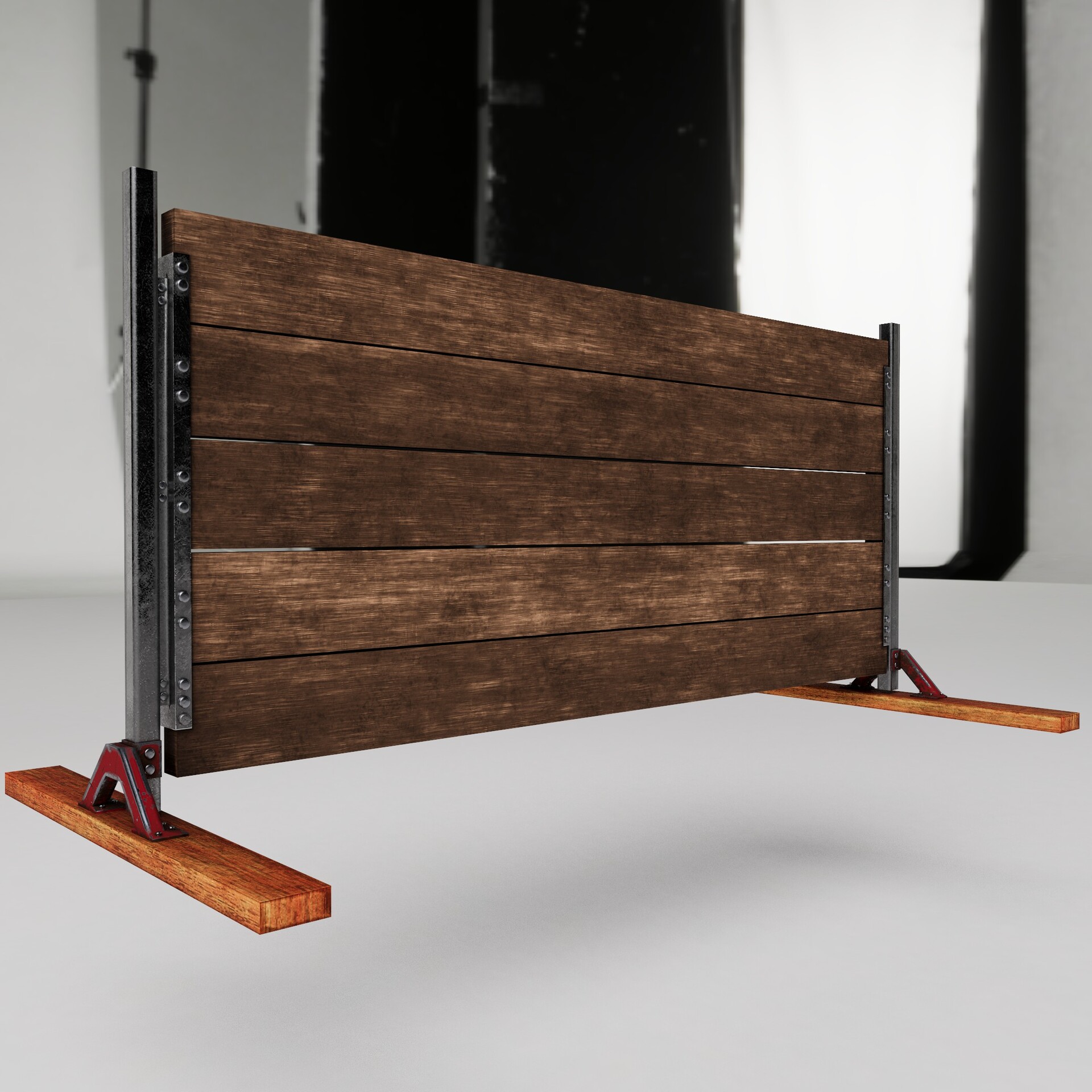 ArtStation - Wall Obstacle - 3D Prop