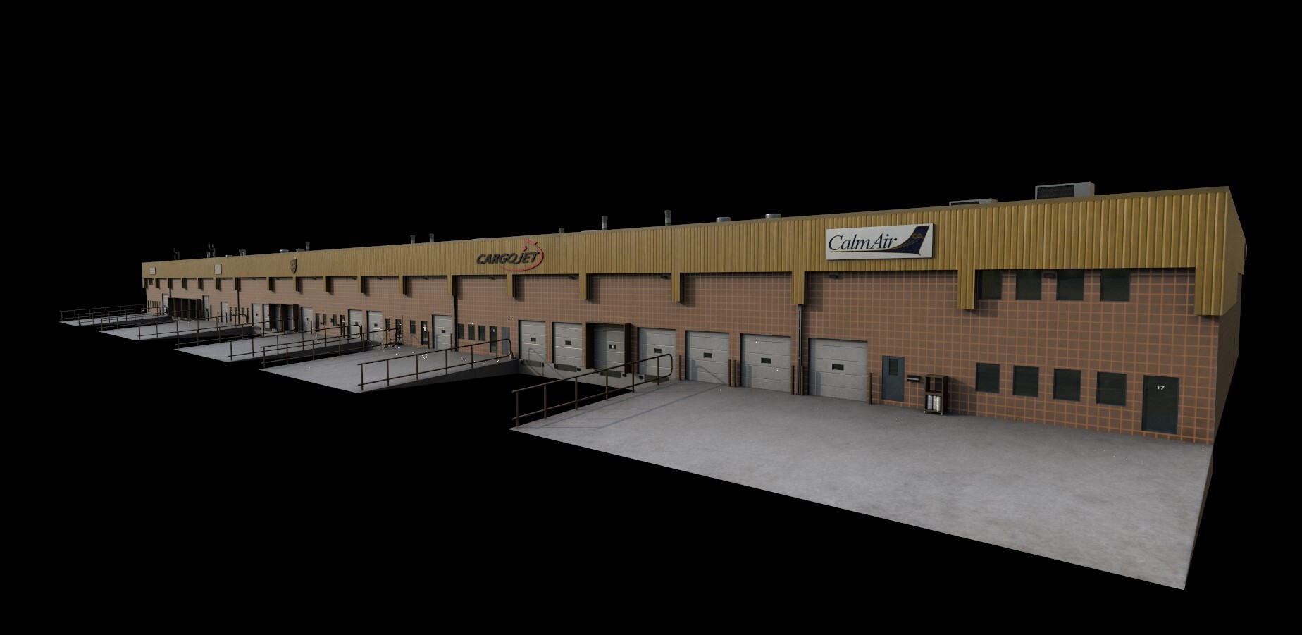 ArtStation - 3D Building Storage