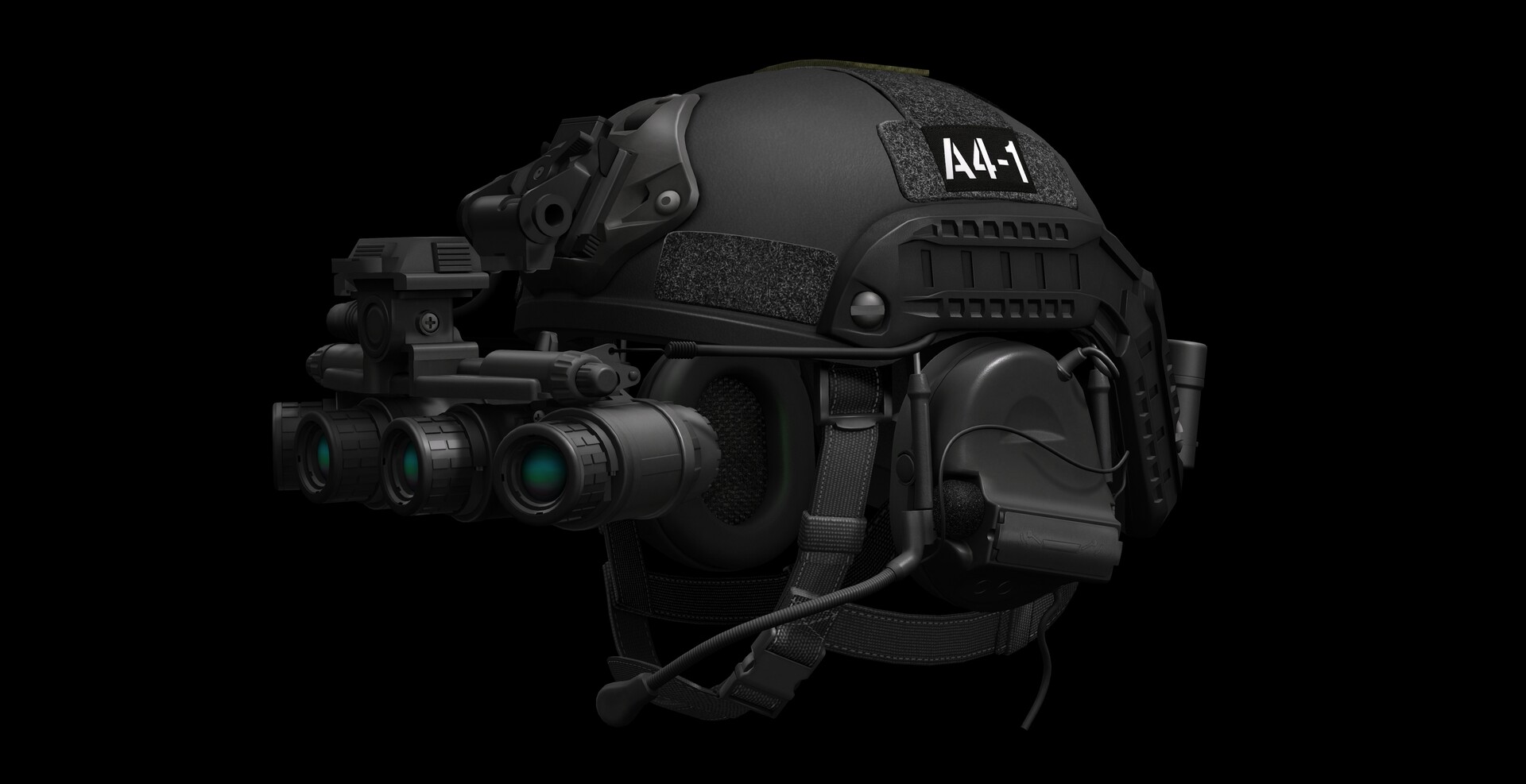 ArtStation - FAST MT Helmet with GPNVG + COMTAC II