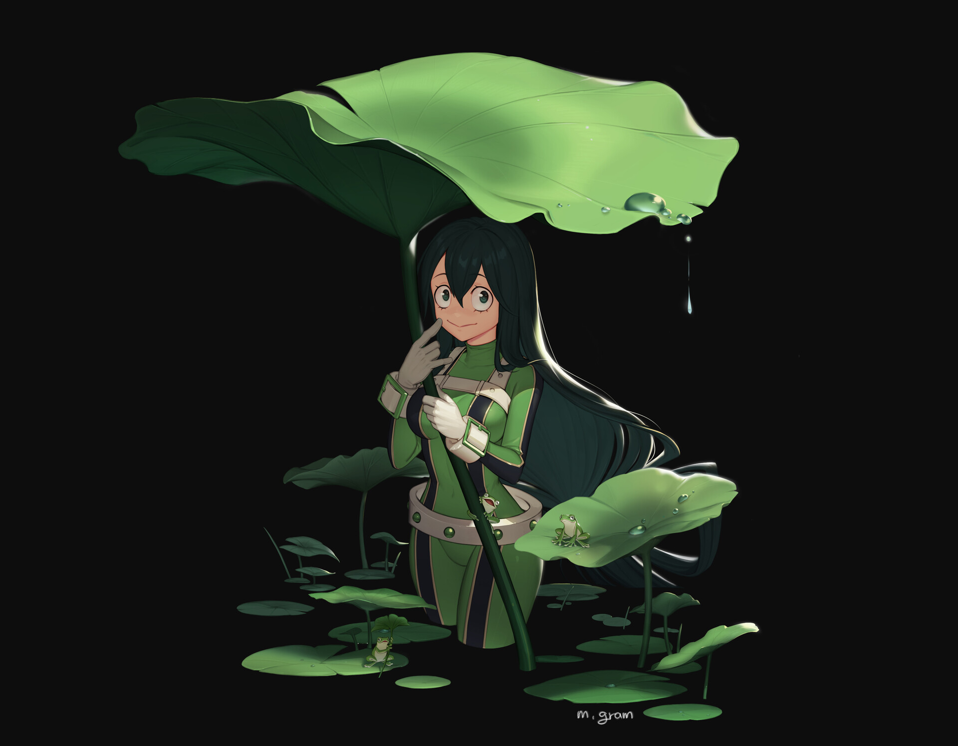 ArtStation - TSUYU_My Hero Academia