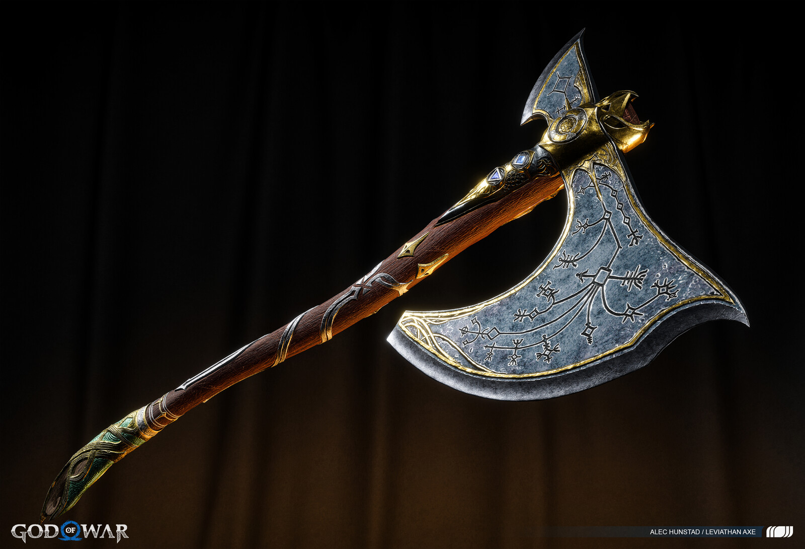 Alec Hunstad - God of War Ragnarok - Leviathan Axe Upgrades