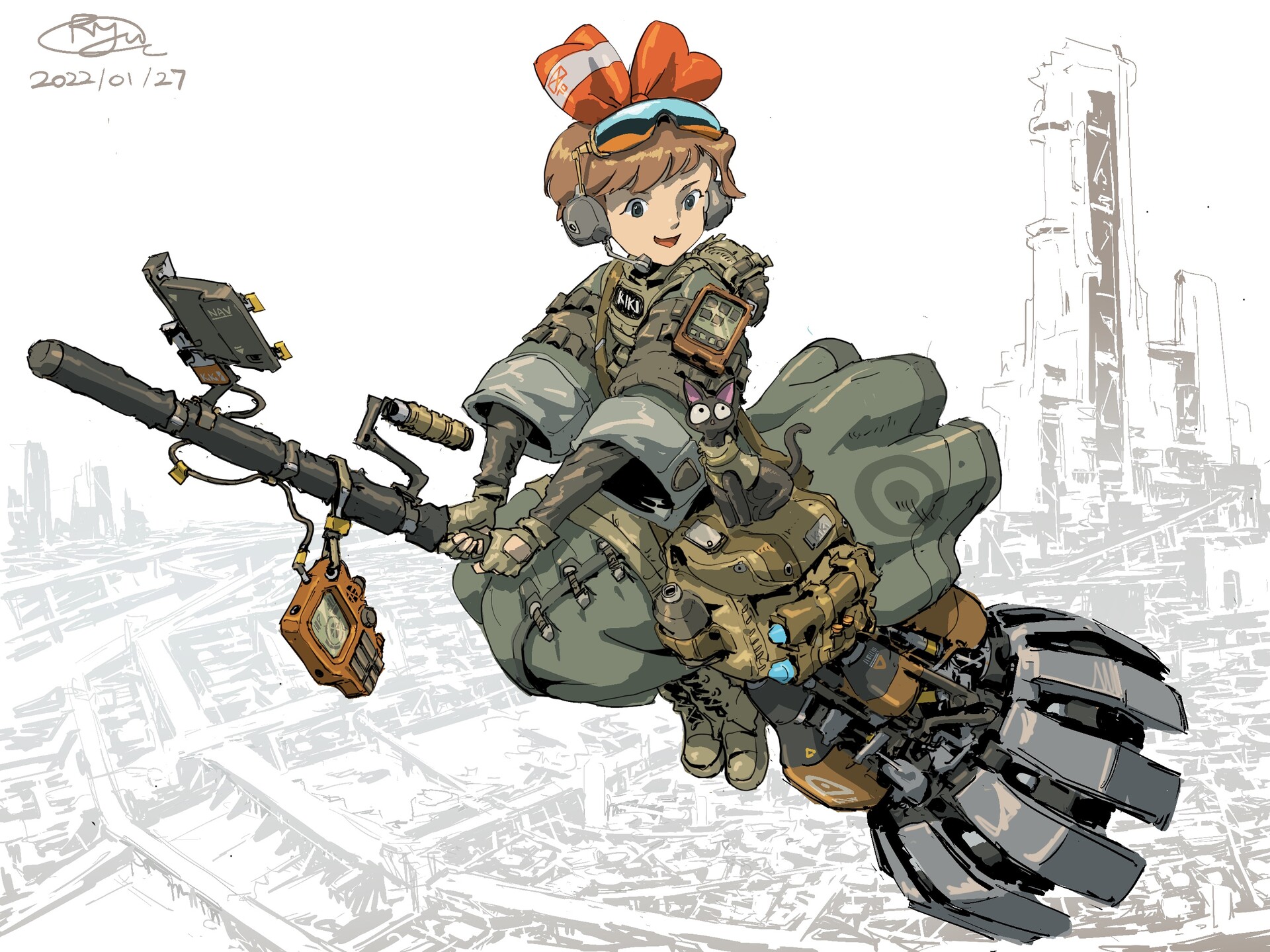 ArtStation - Tactical Kiki