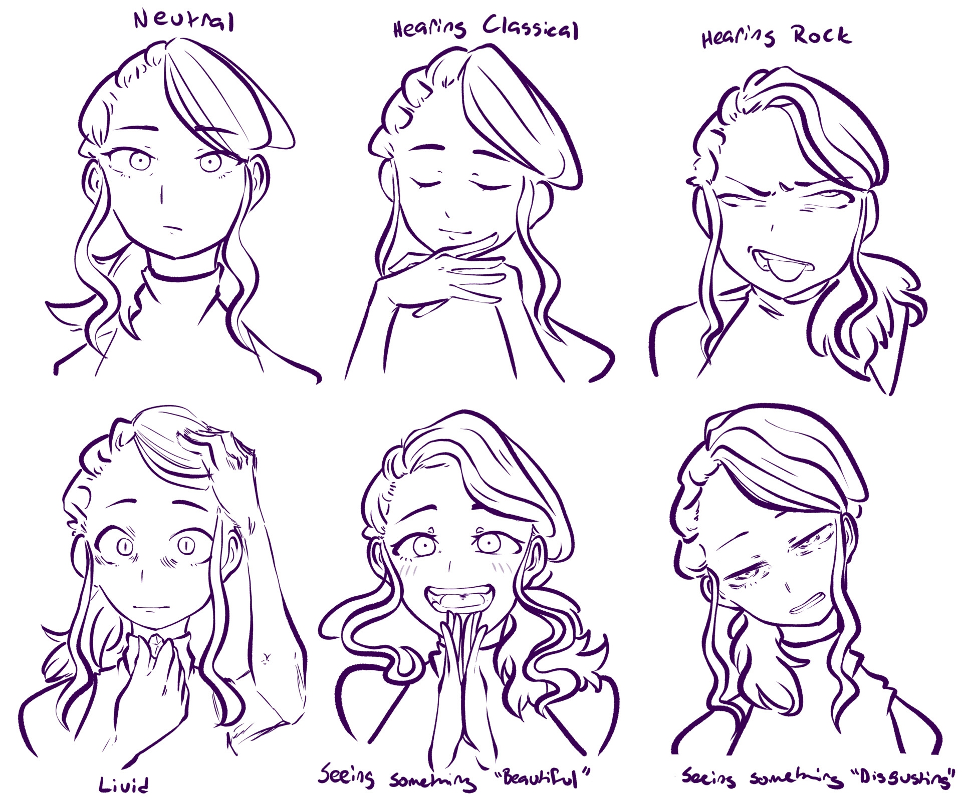 ArtStation - Character Expressions