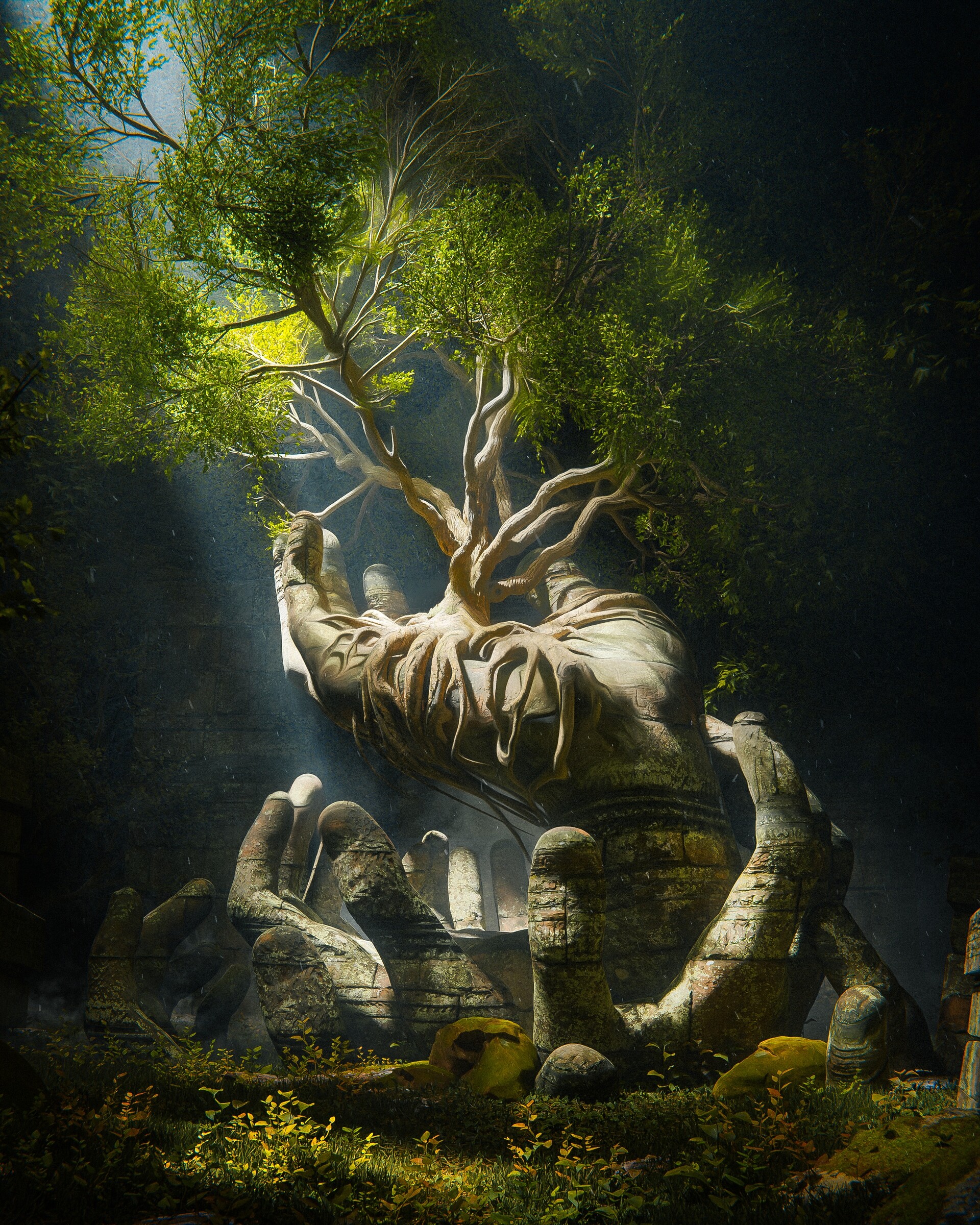 ArtStation - Shadowed Garden