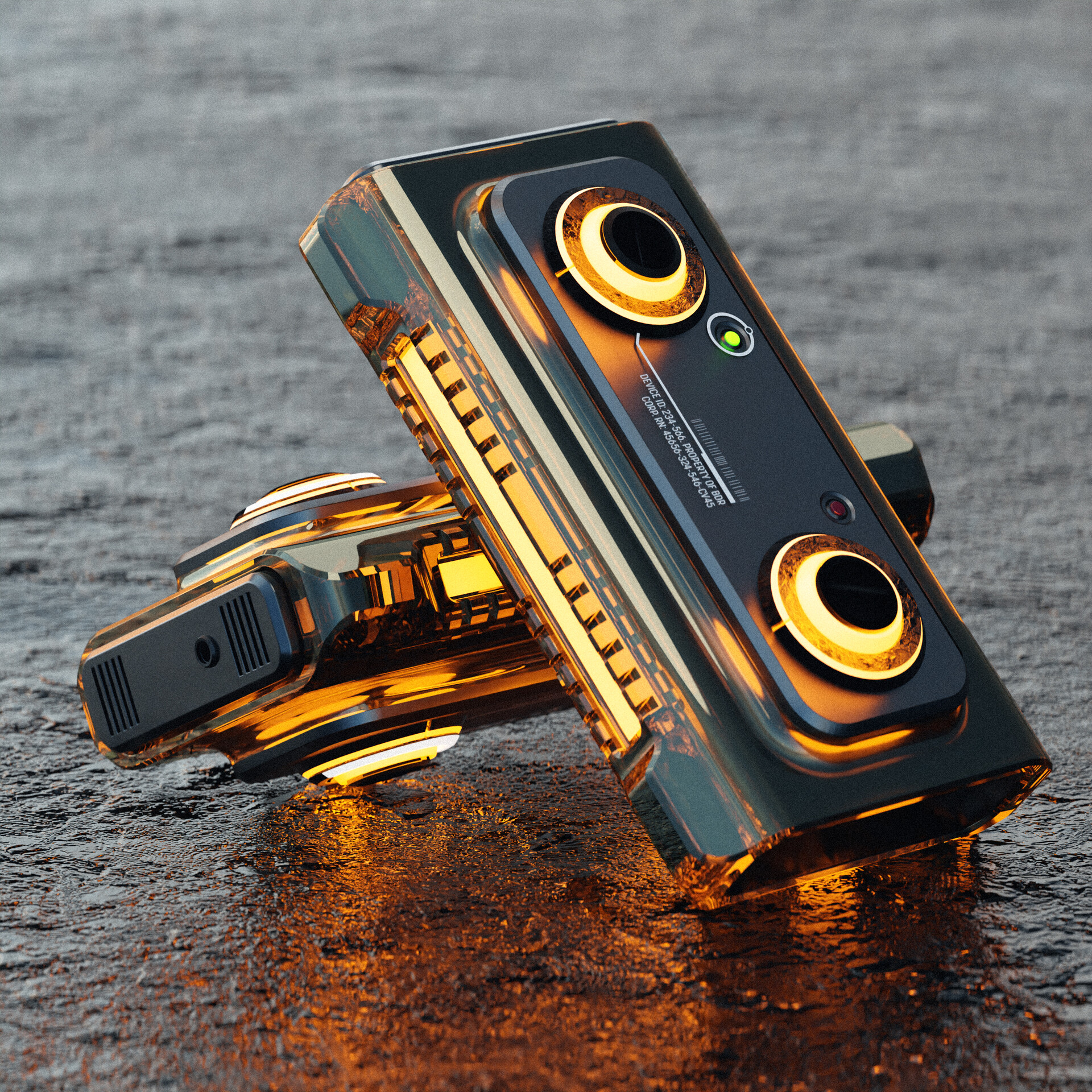 ArtStation - Walkman - Hard Surface Modelling and Lighting Practice