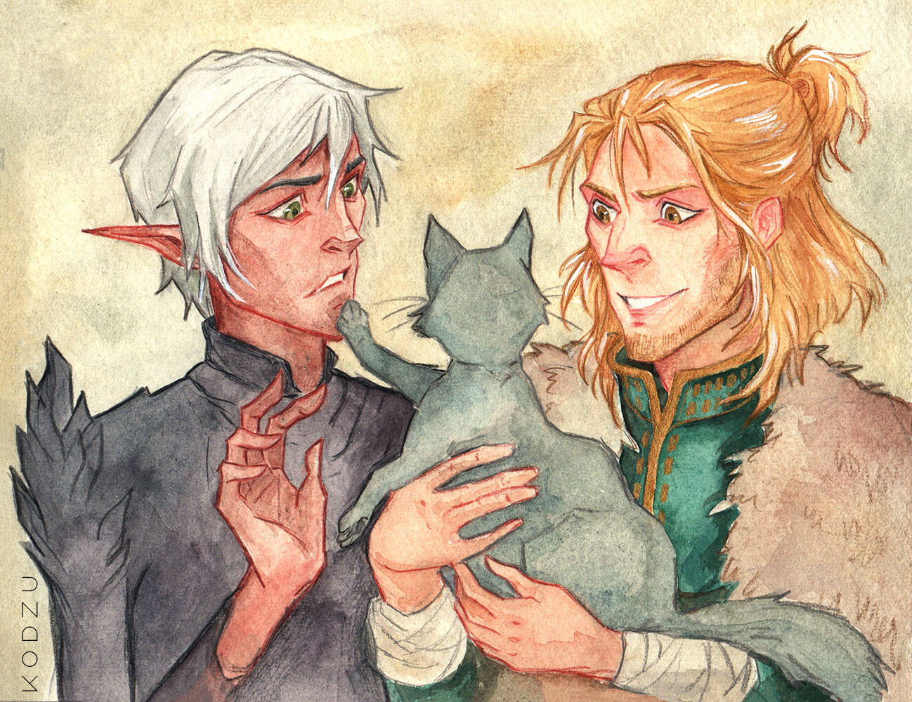 Anders Dragon Age Drawing