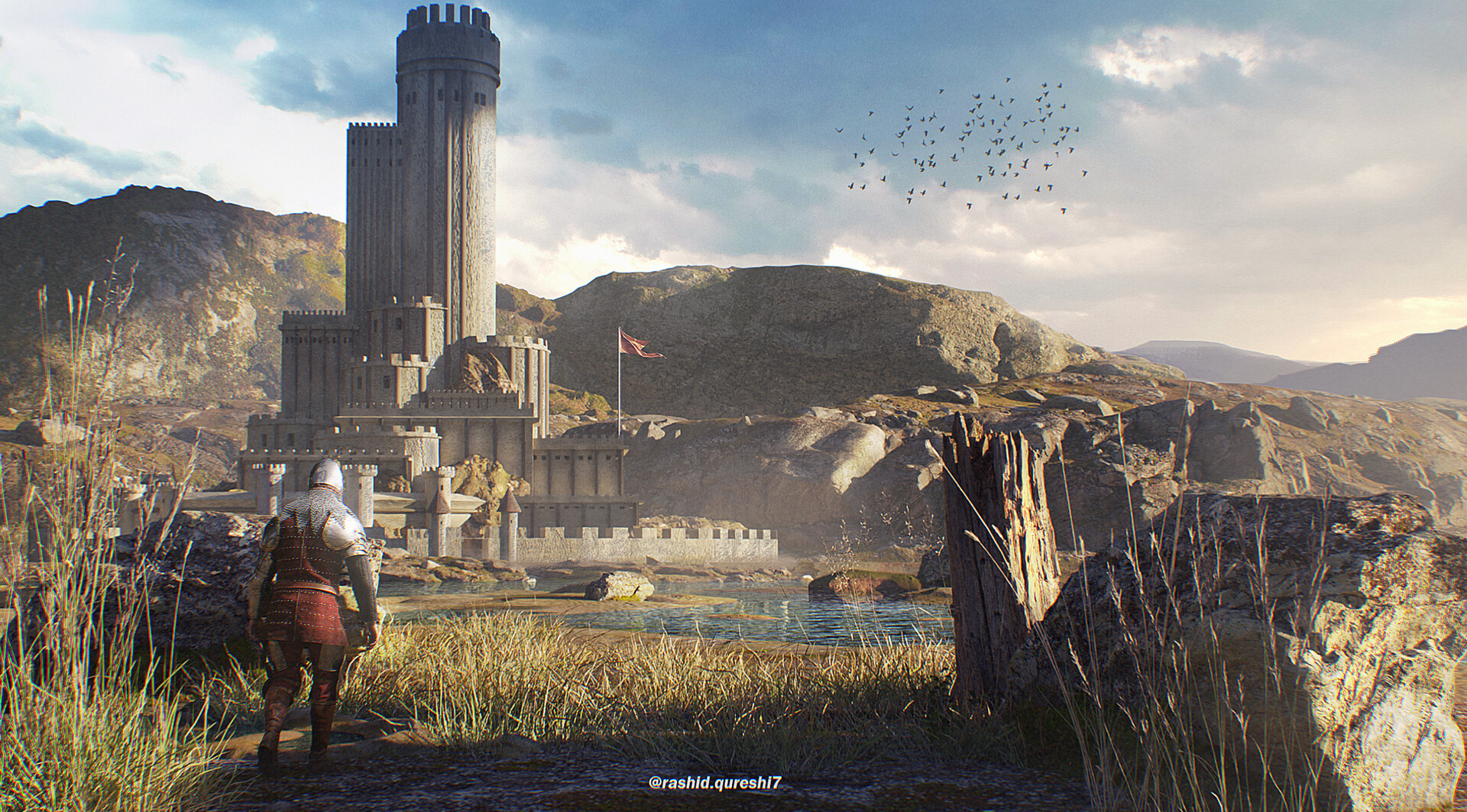 ArtStation - The Medieval Castle