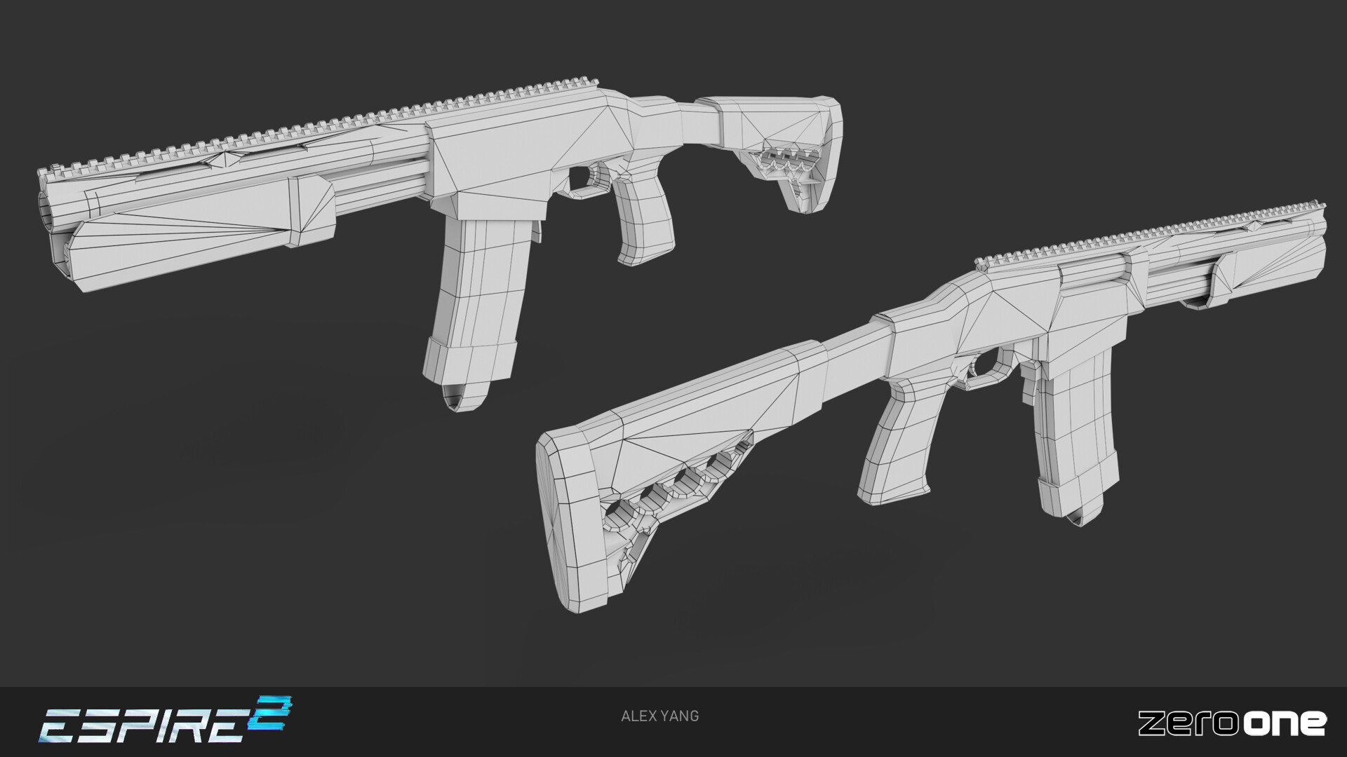 Alex Yang - ESPIRE 2 - Ingame Prop Models