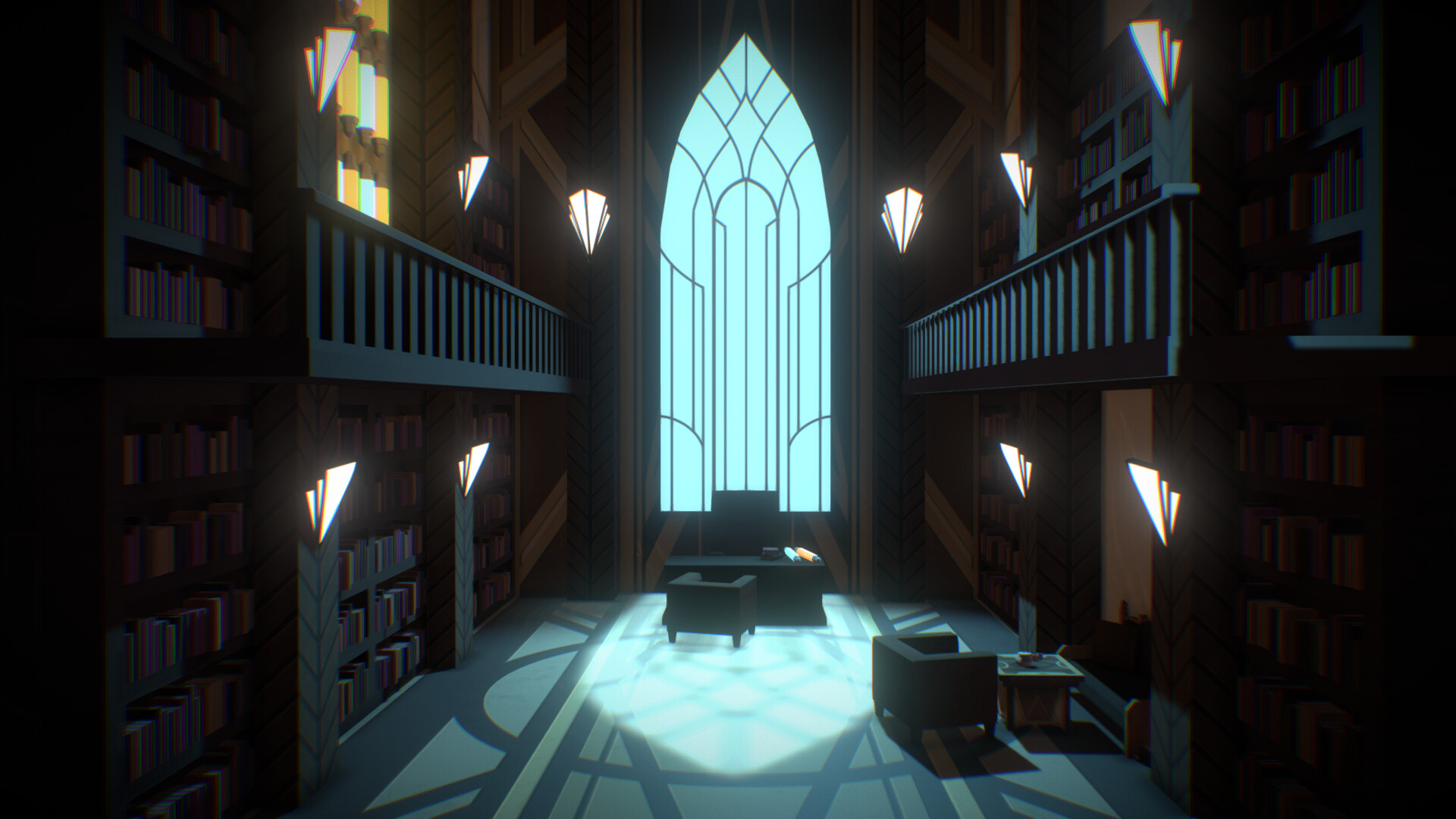 ArtStation - Ancient Library