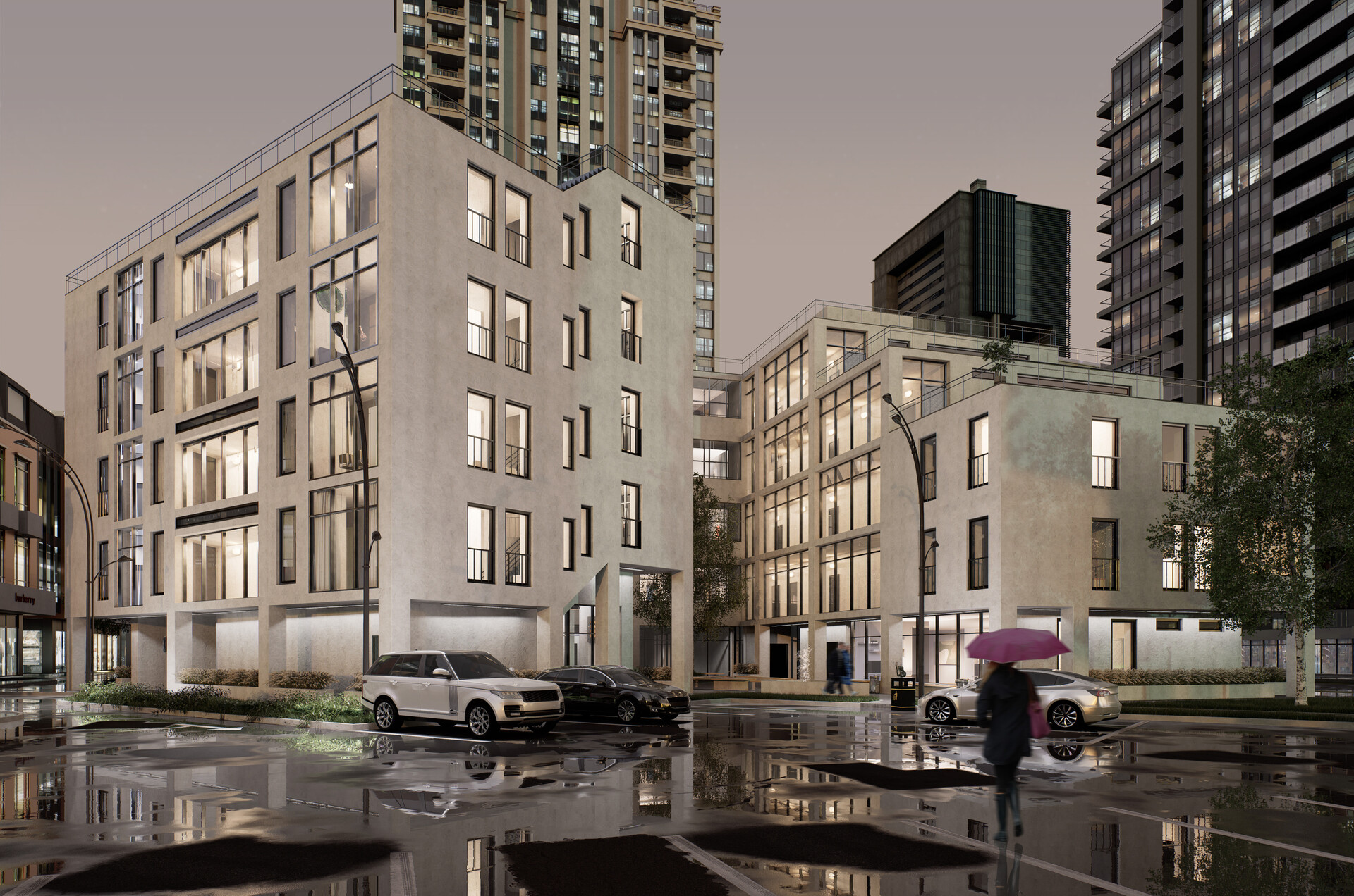 ArtStation - Residental House "Theater of strangers" | Visualization | D5 Render