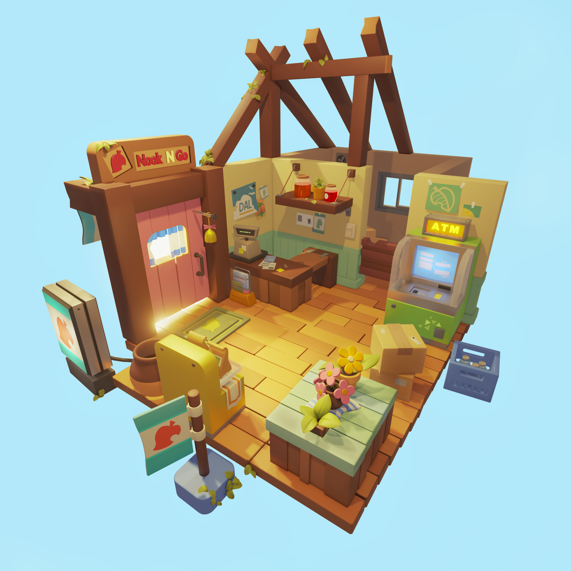 ArtStation - Animal Crossing