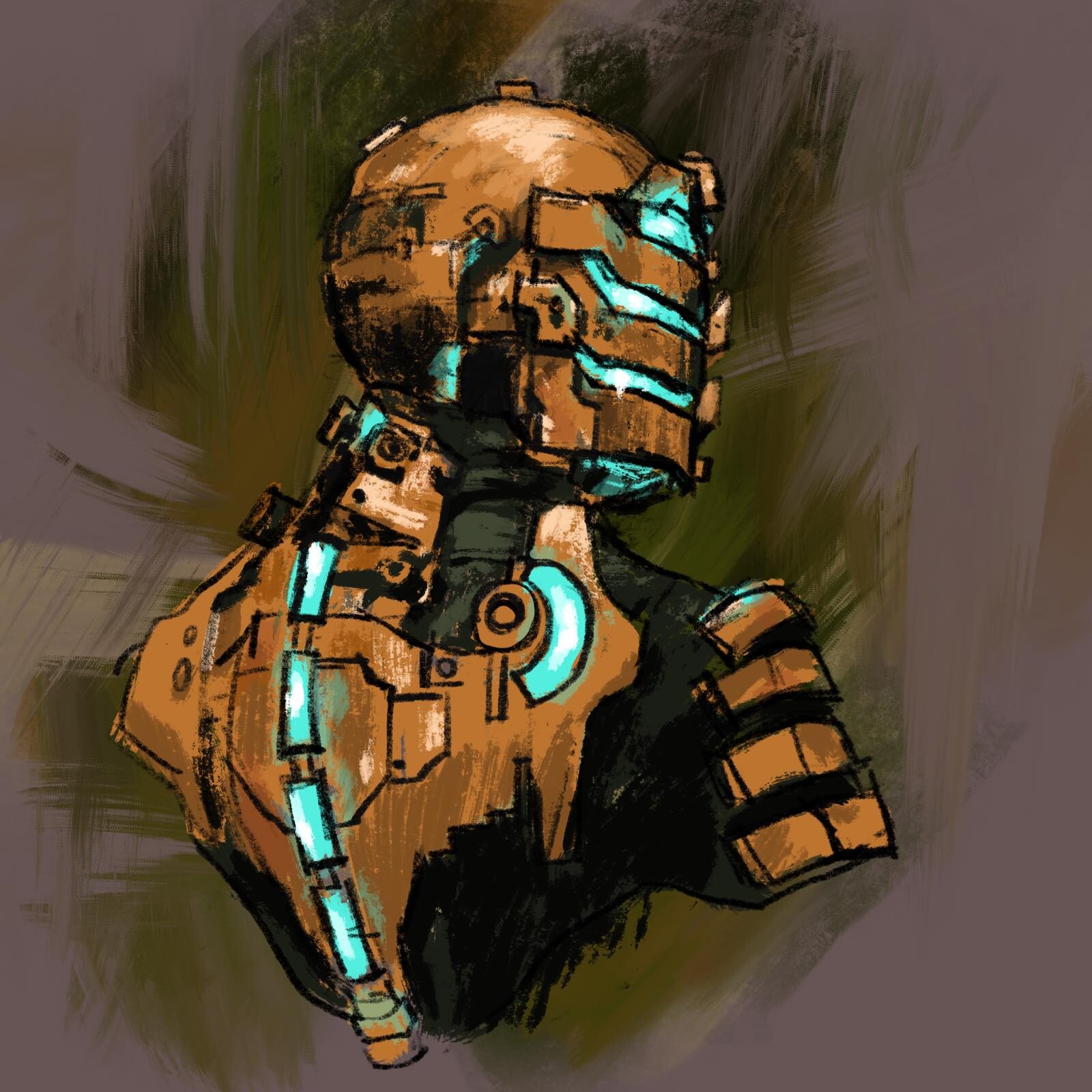 ArtStation - Isaac Clarke fan art