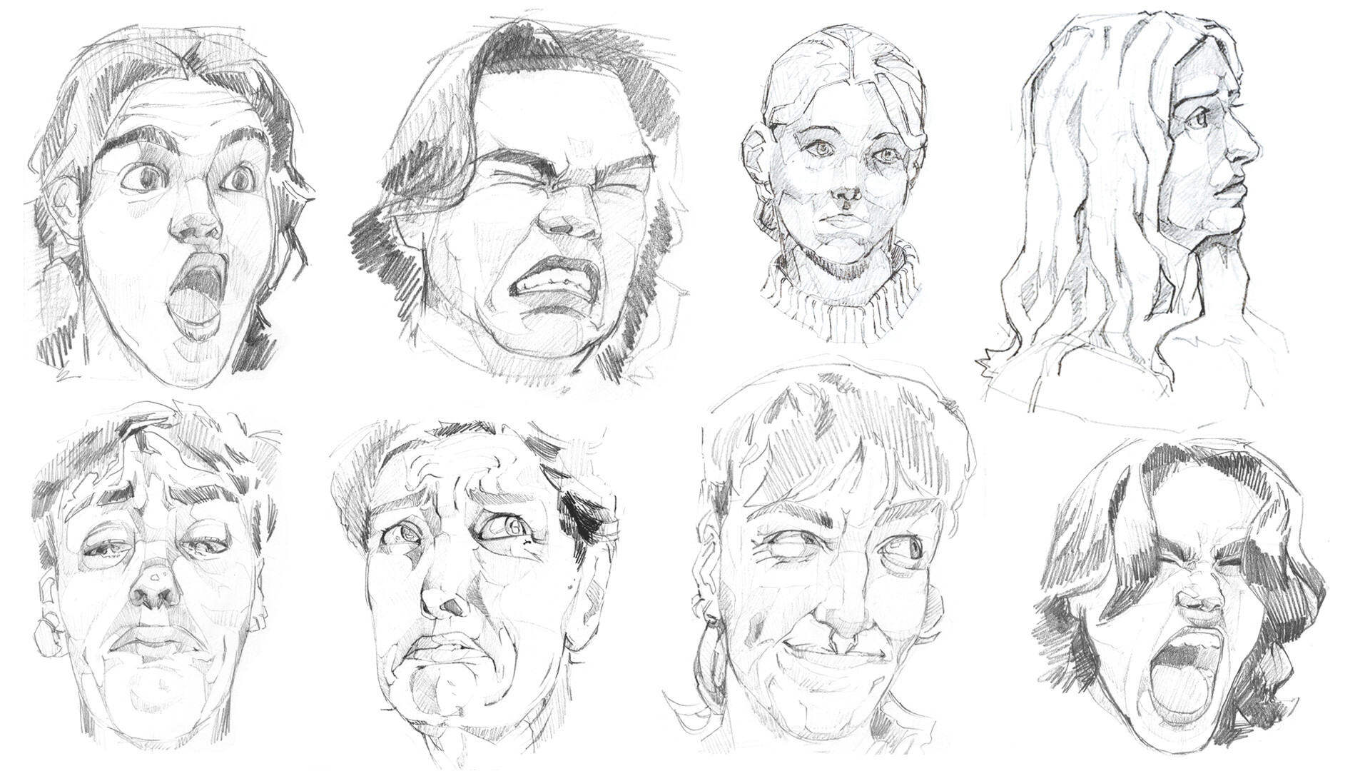 ArtStation - Portraits / Expressions