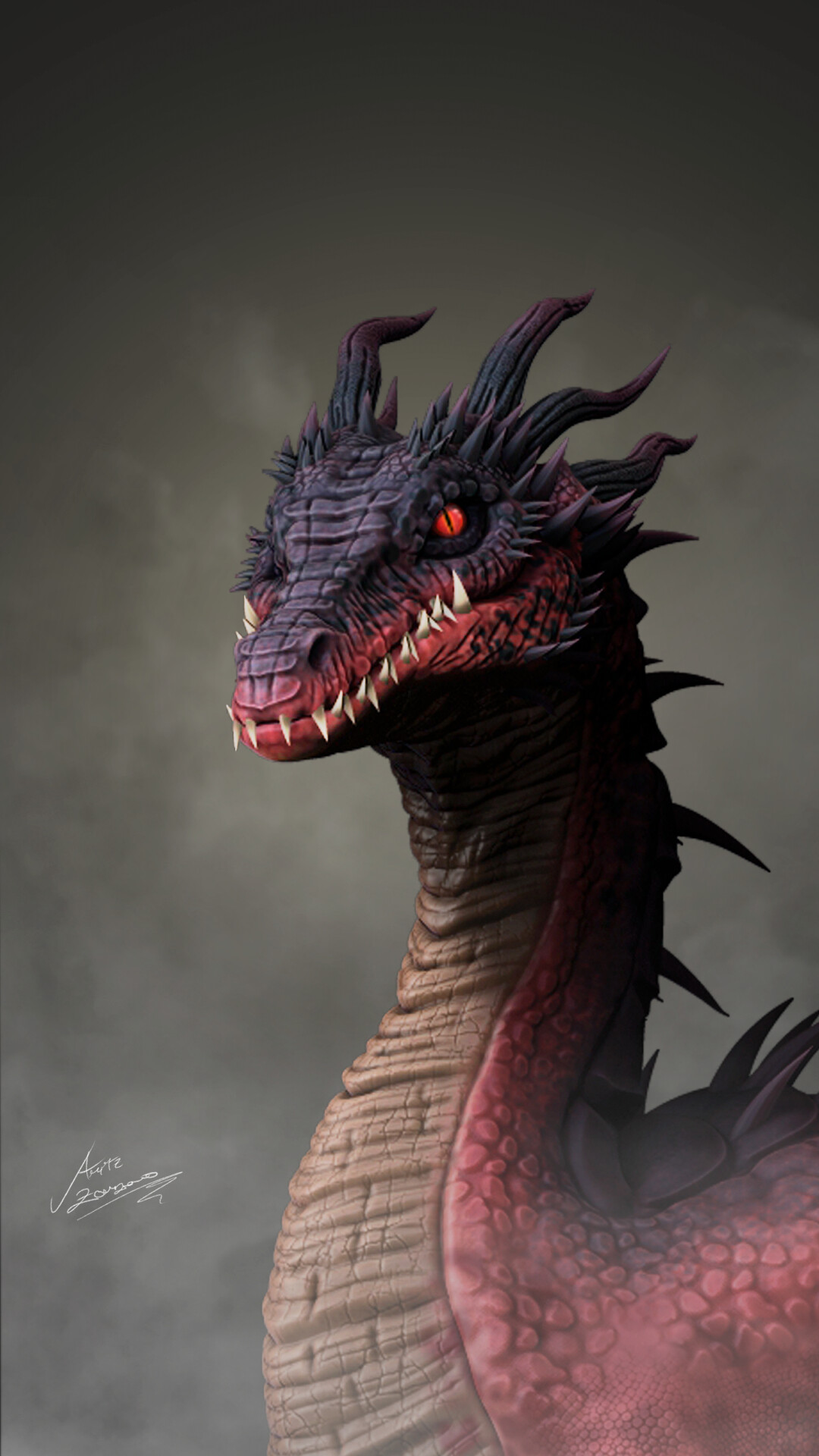 ArtStation - - Dragon Concept-