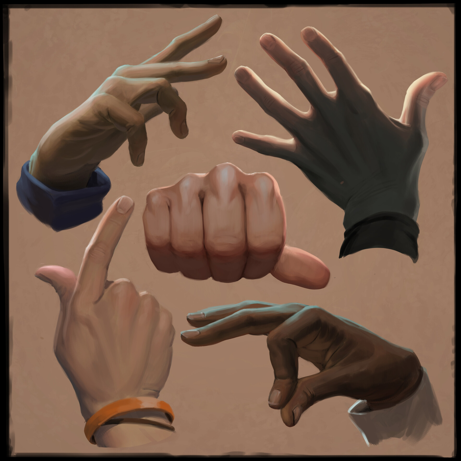 Brian Wells - 100 Hands