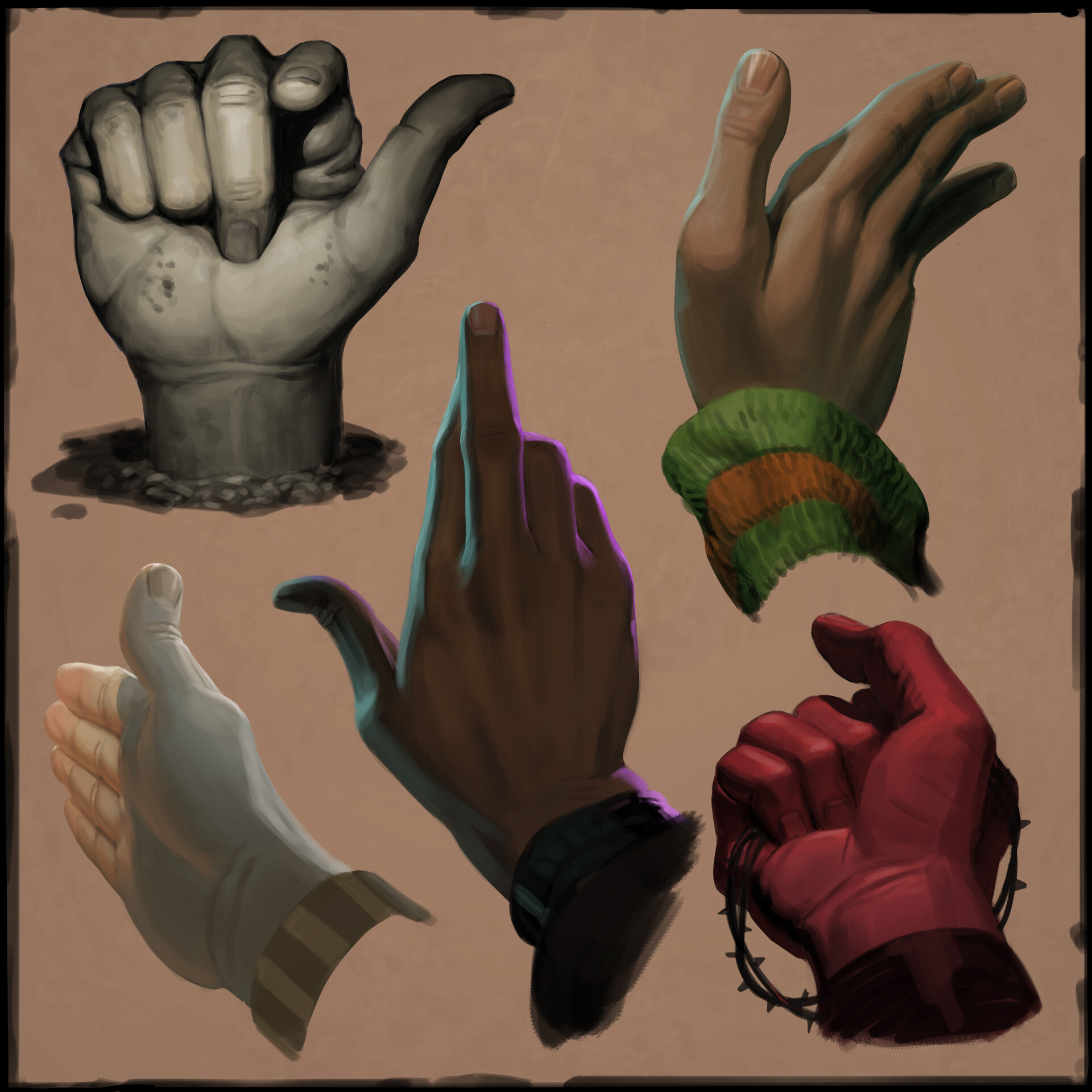 Brian Wells - 100 Hands