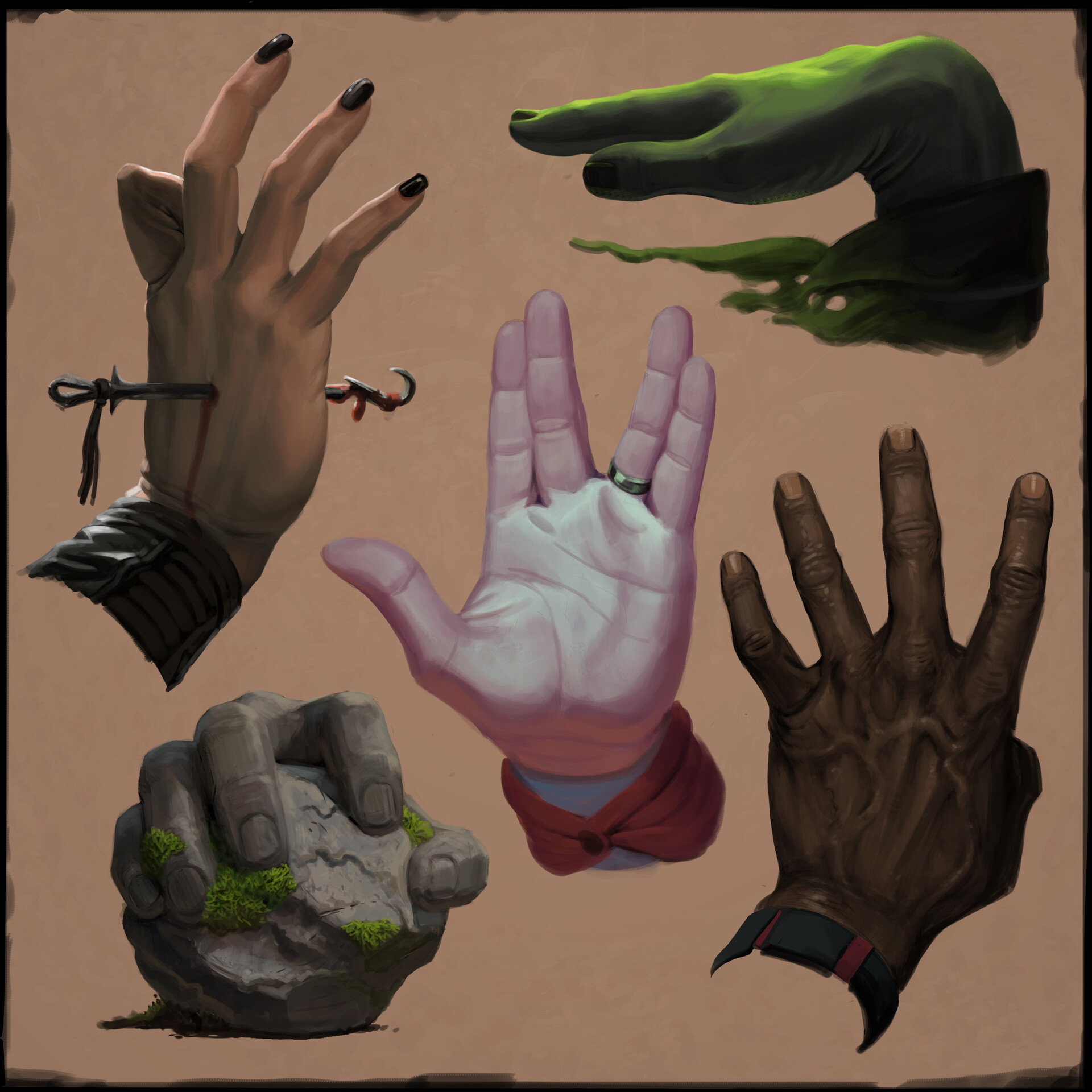 Brian Wells - 100 Hands