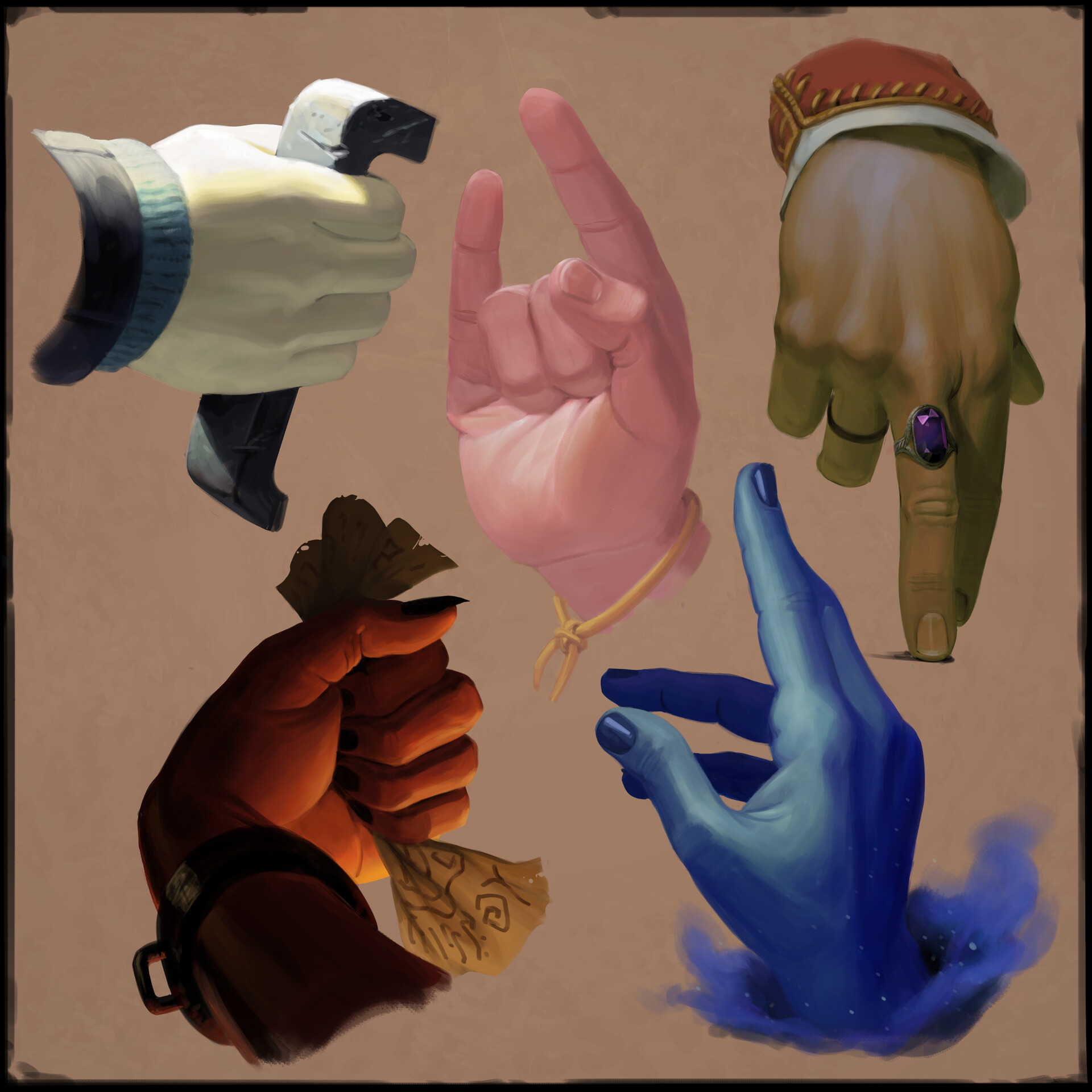 Brian Wells - 100 Hands