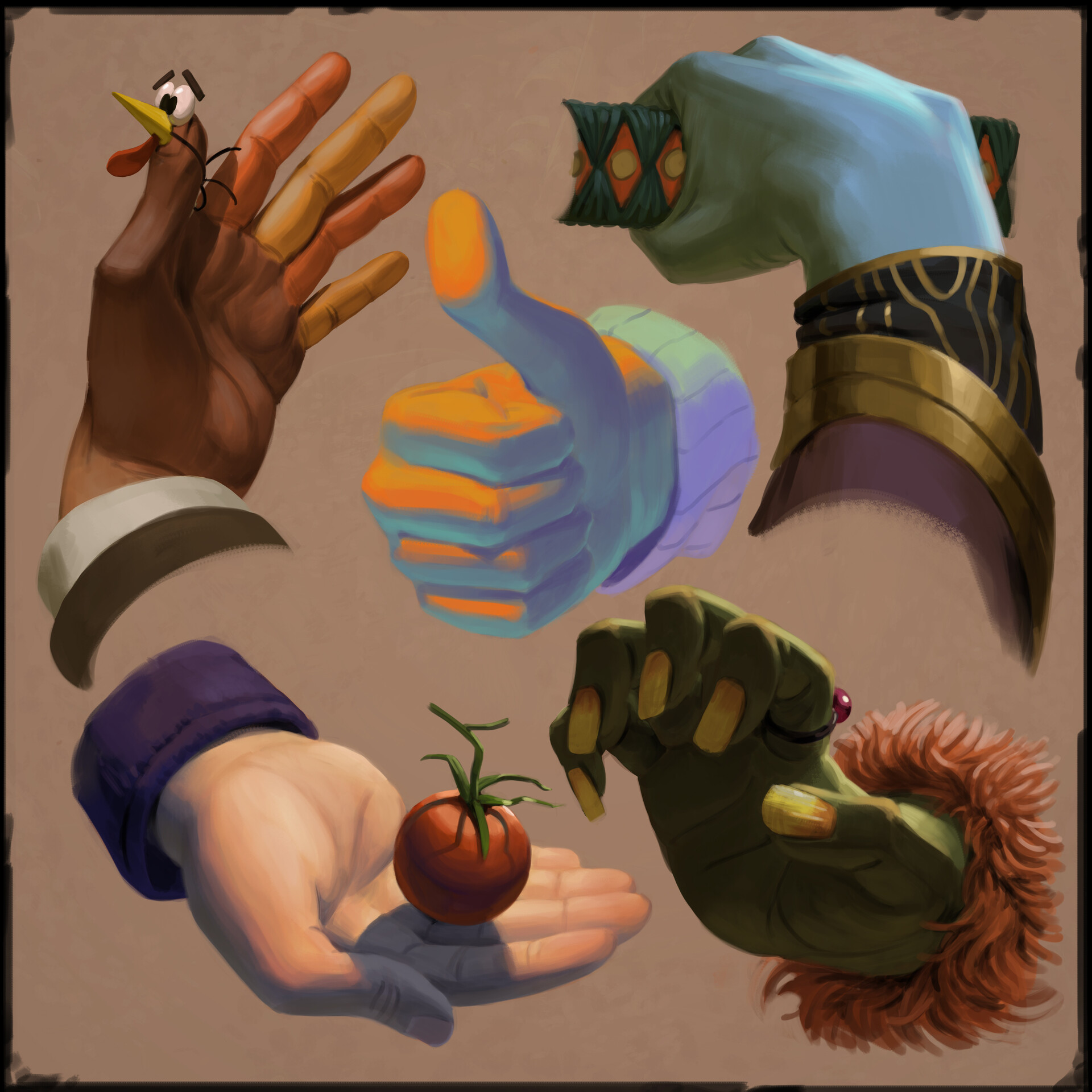 Brian Wells - 100 Hands