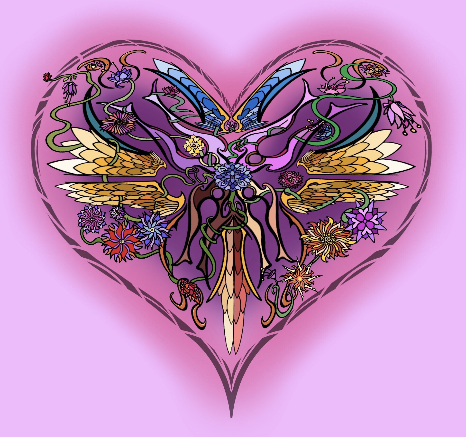 ArtStation - Heart in Paradox (color)