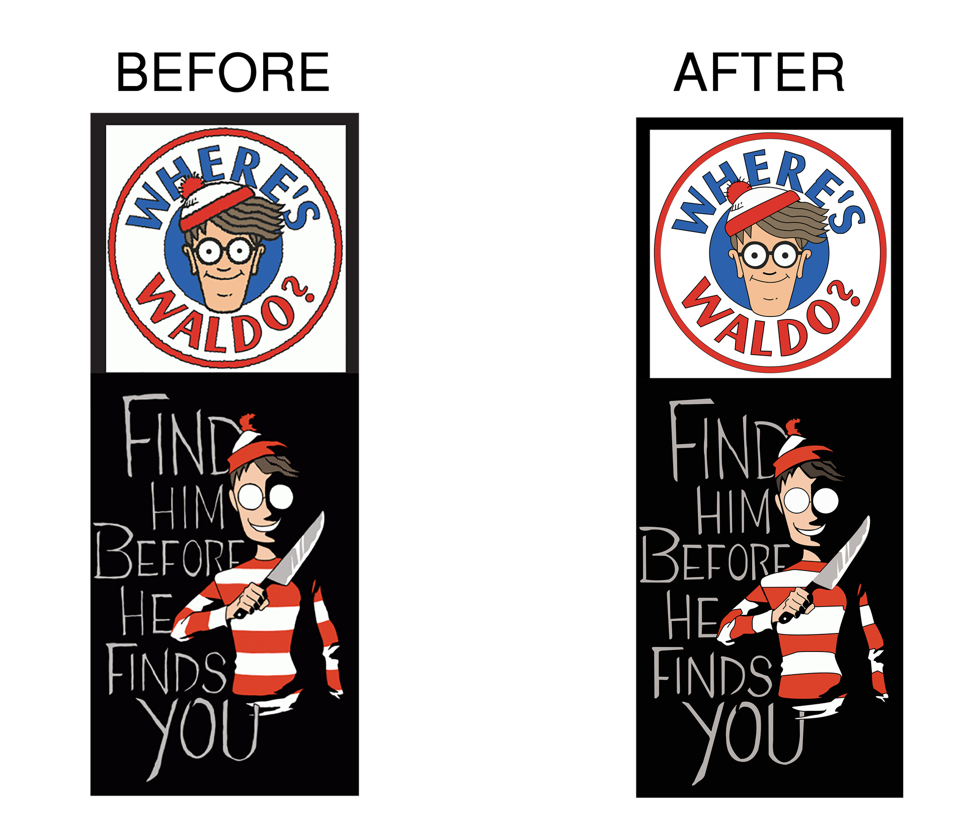 RN Production - Where's Waldo Vector Artwork Project