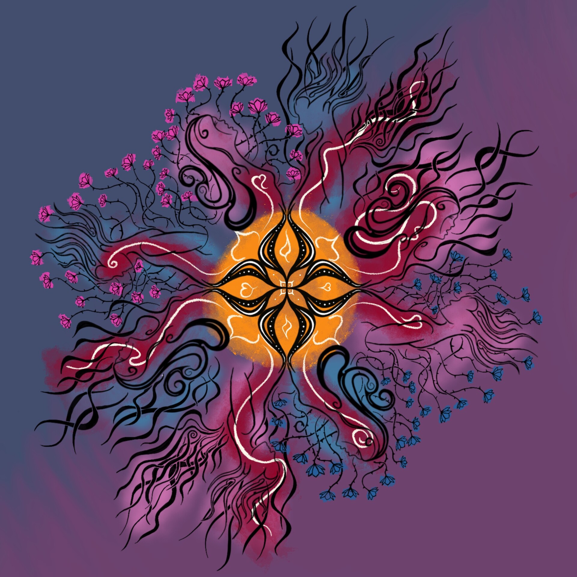 ArtStation - Mandala for Passion