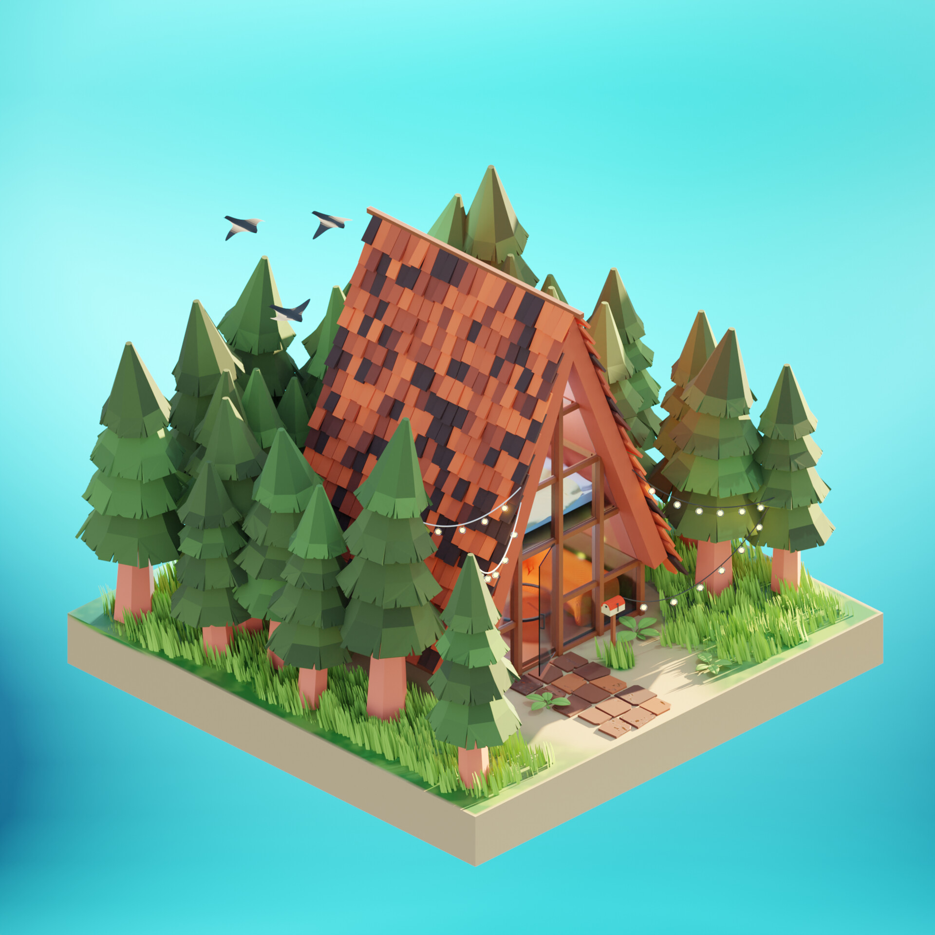 ArtStation - Cabin in the Woods