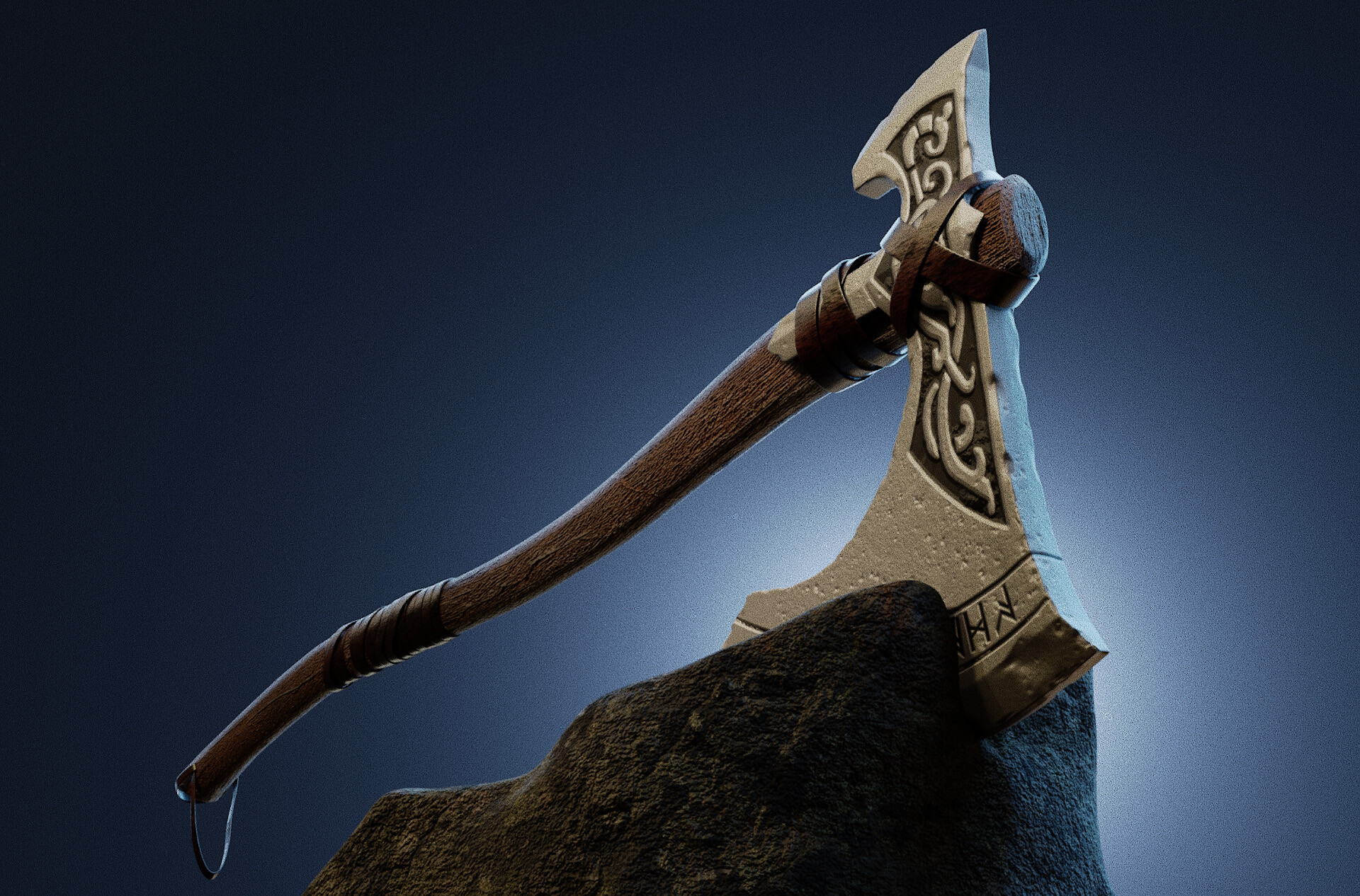 ArtStation - viking axe