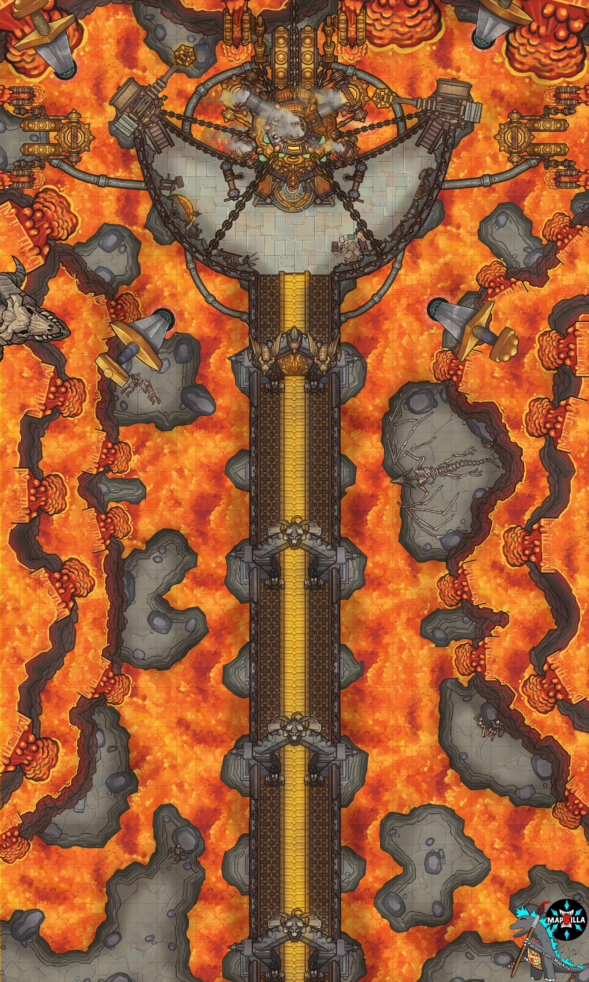 ArtStation - The World Forge [30 x 50] Phased