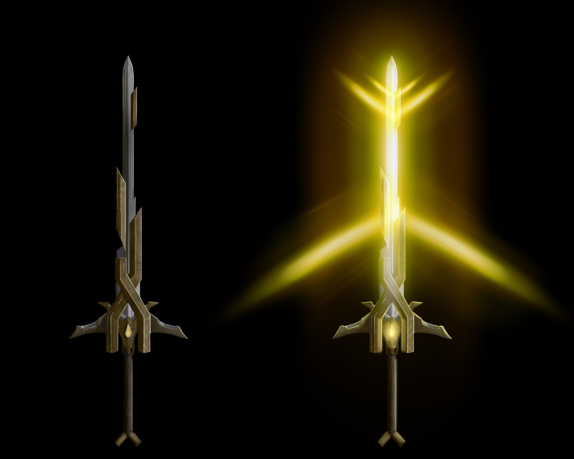 ArtStation - Sword Design Commission