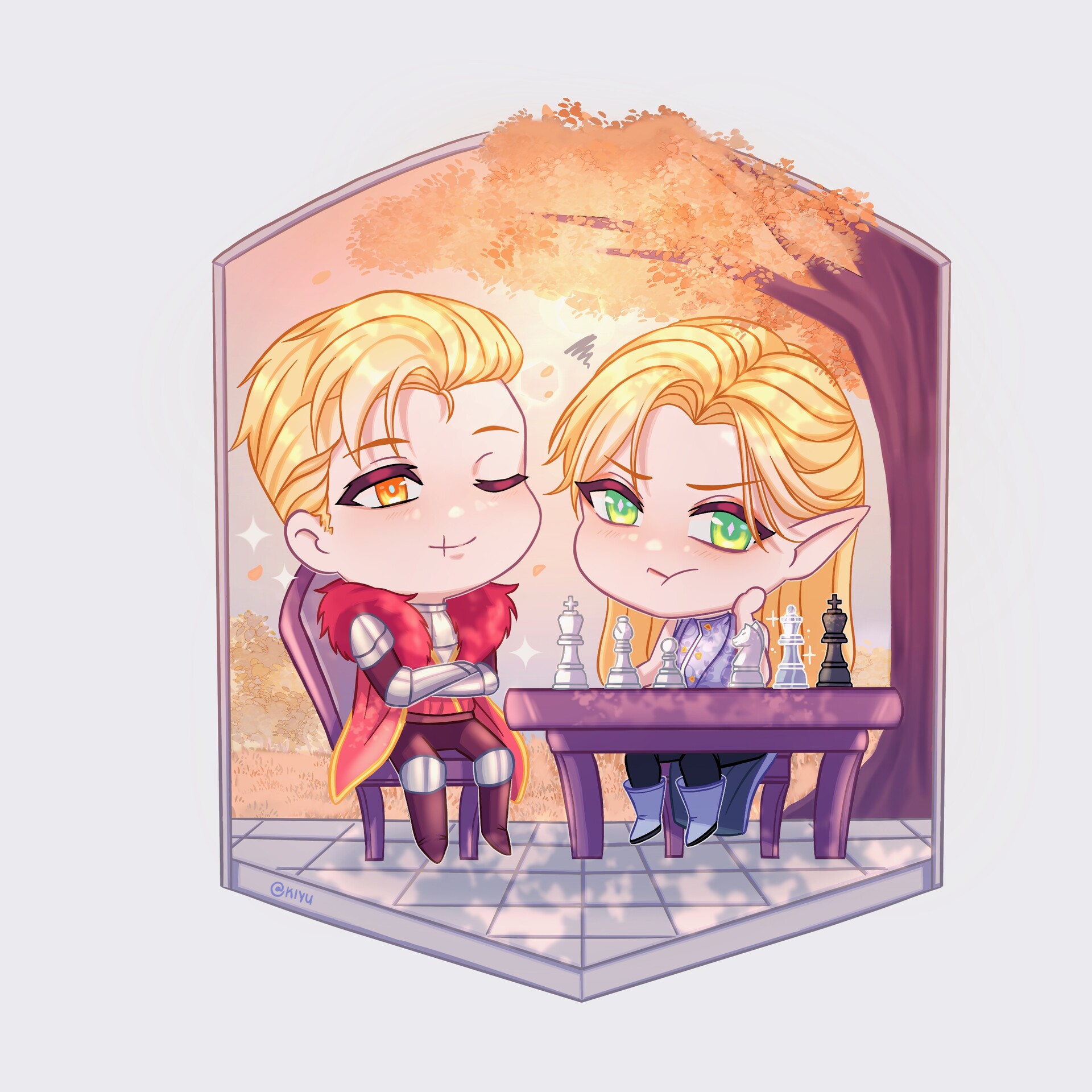 ArtStation - Chibi dragon age