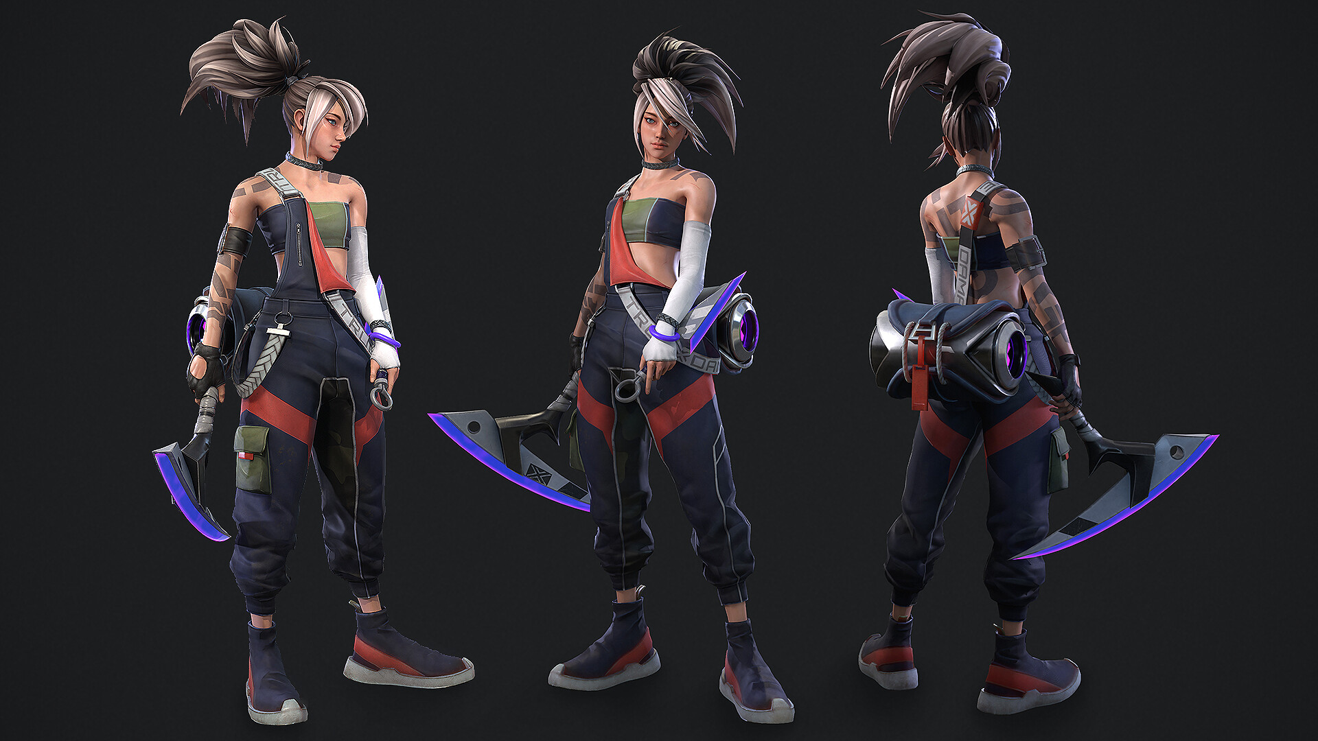 Mina Lee - True Damage Akali Fan Art