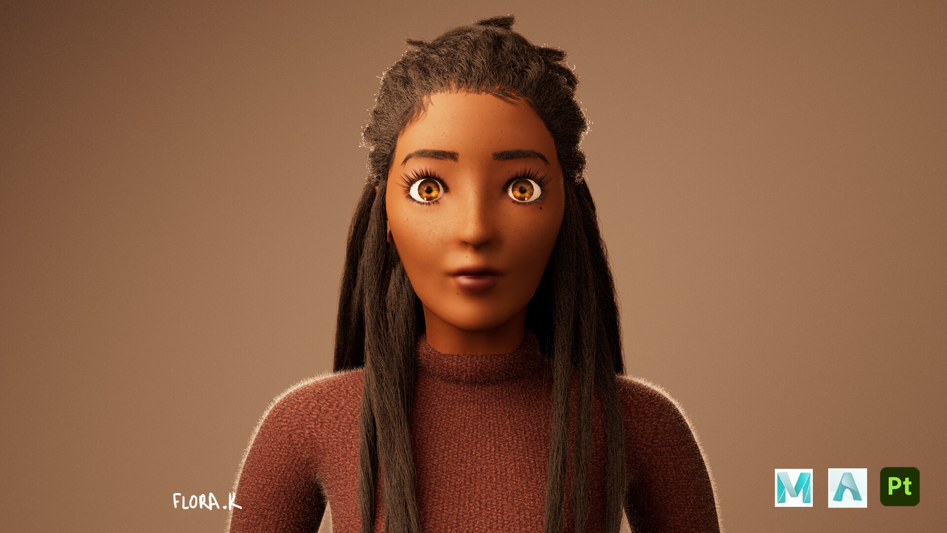 ArtStation - Dreadlocks Hair