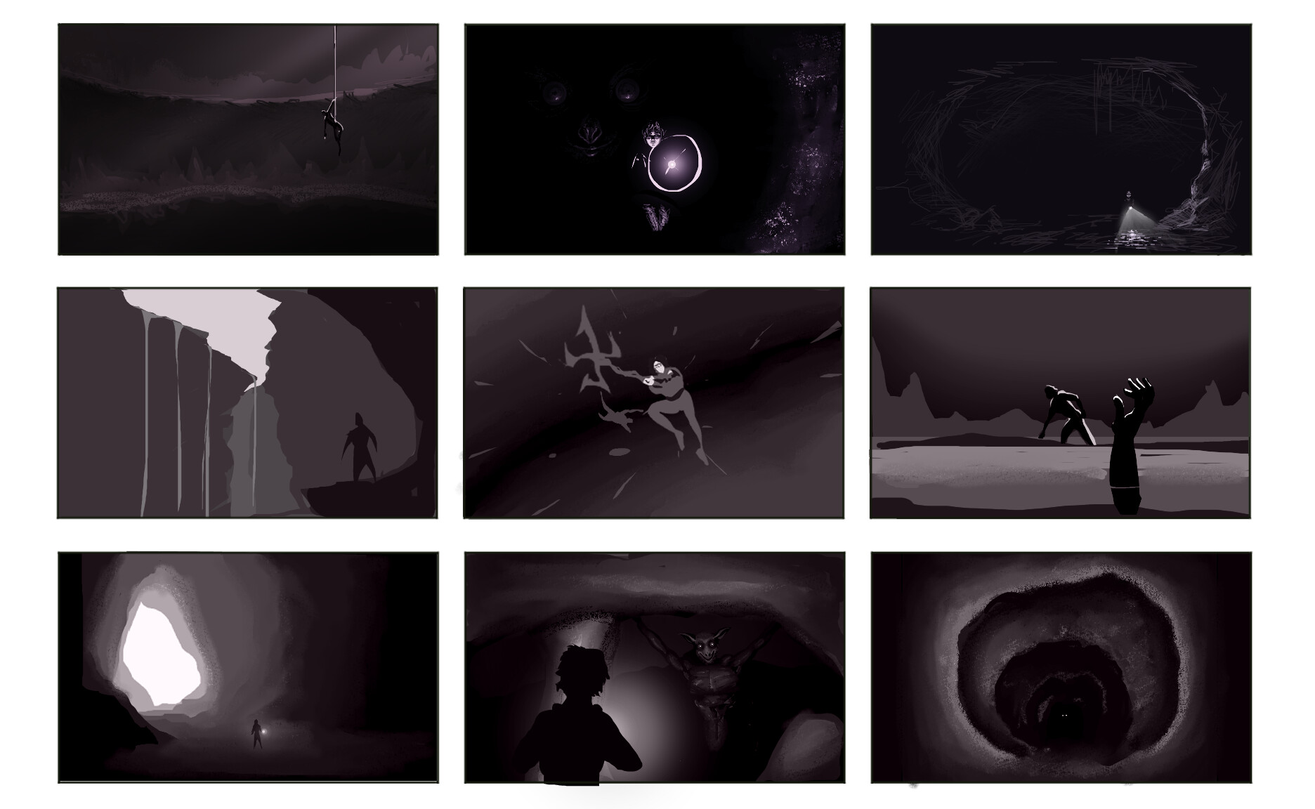 ArtStation - Abyss Thumbnails (Zenith Project)