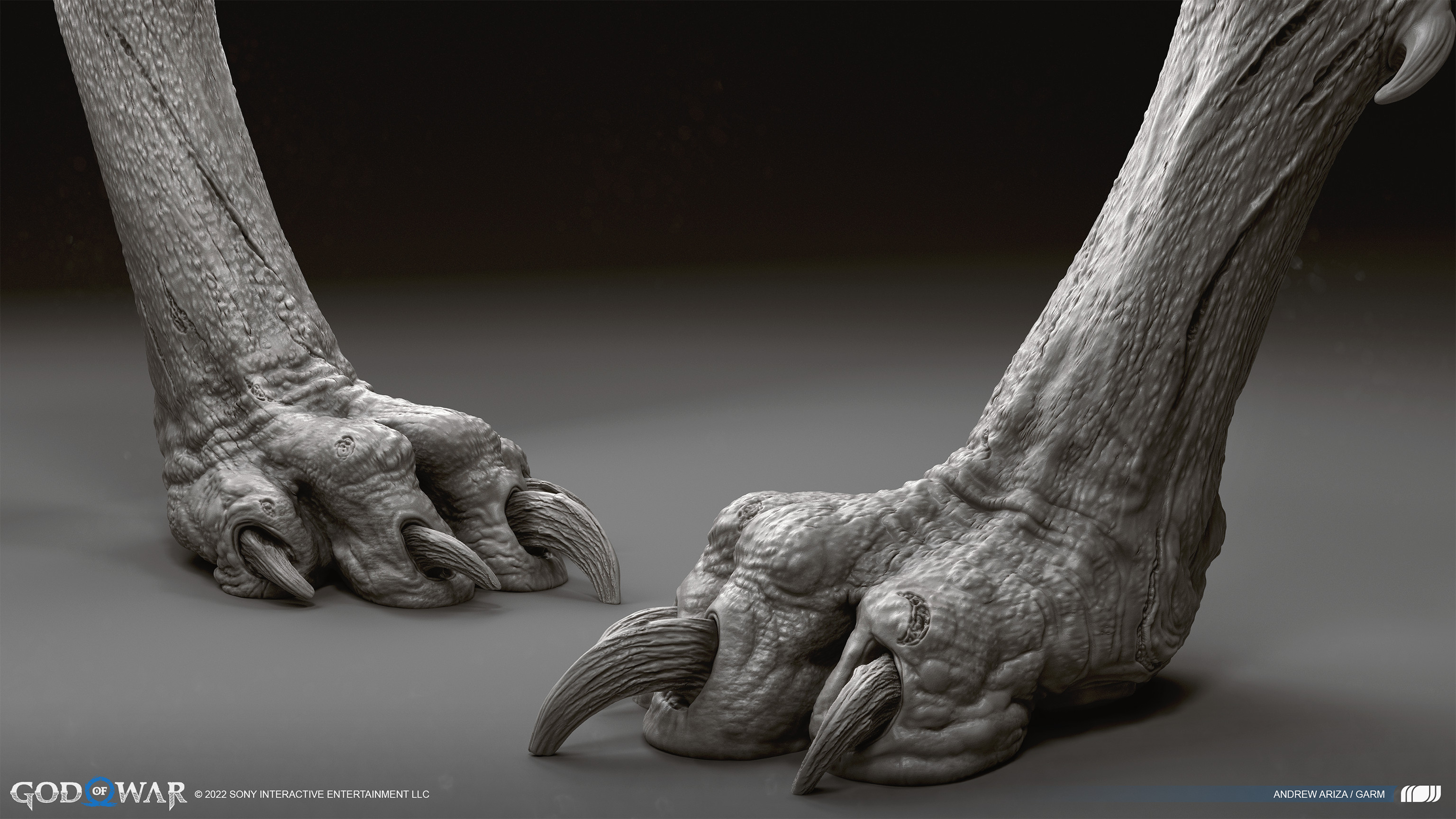 Andrew Ariza - GOD OF WAR RAGNAROK - Garm