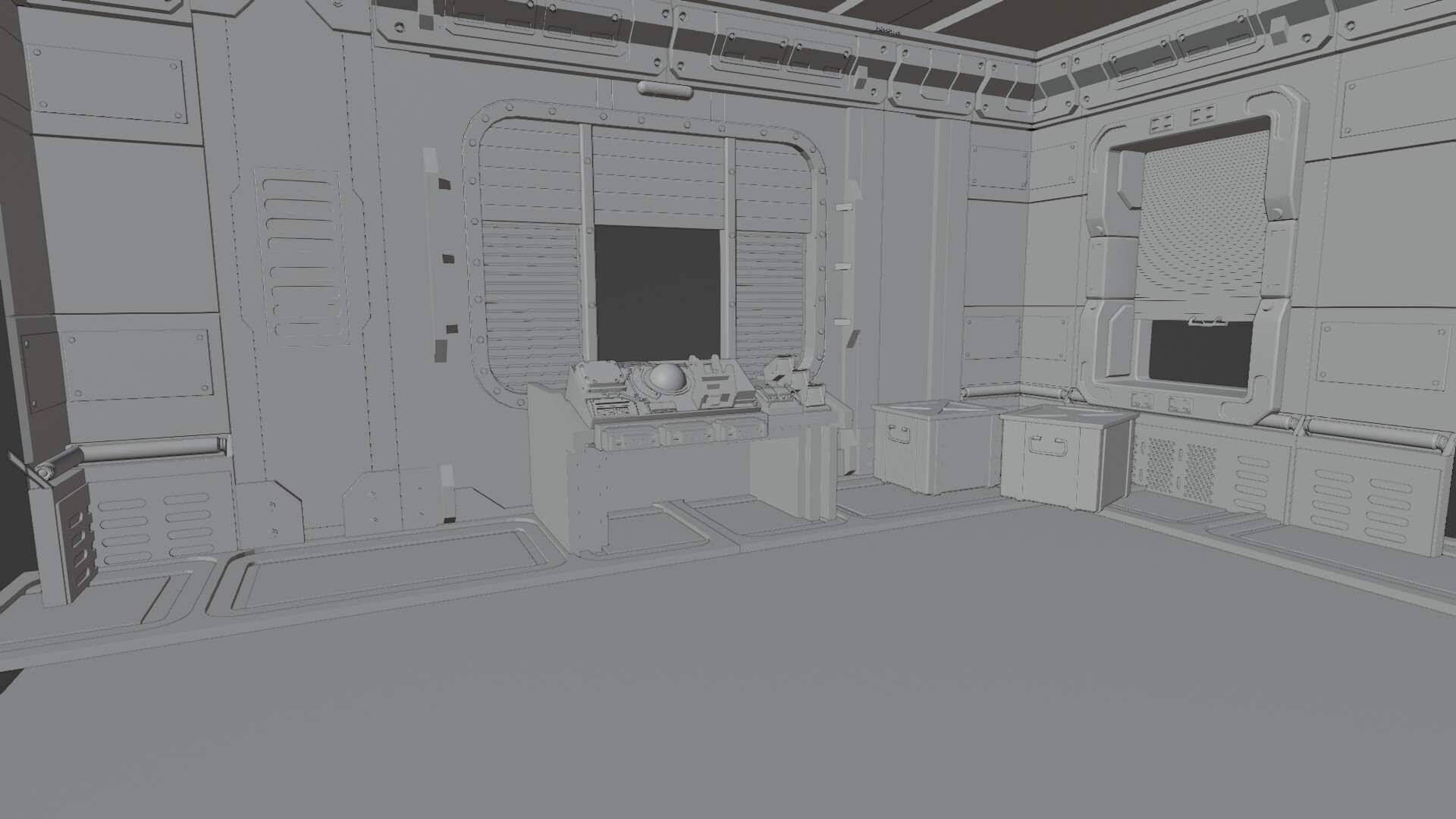 Máté Mészáros - Warhammer 40K Darktide - Room practice