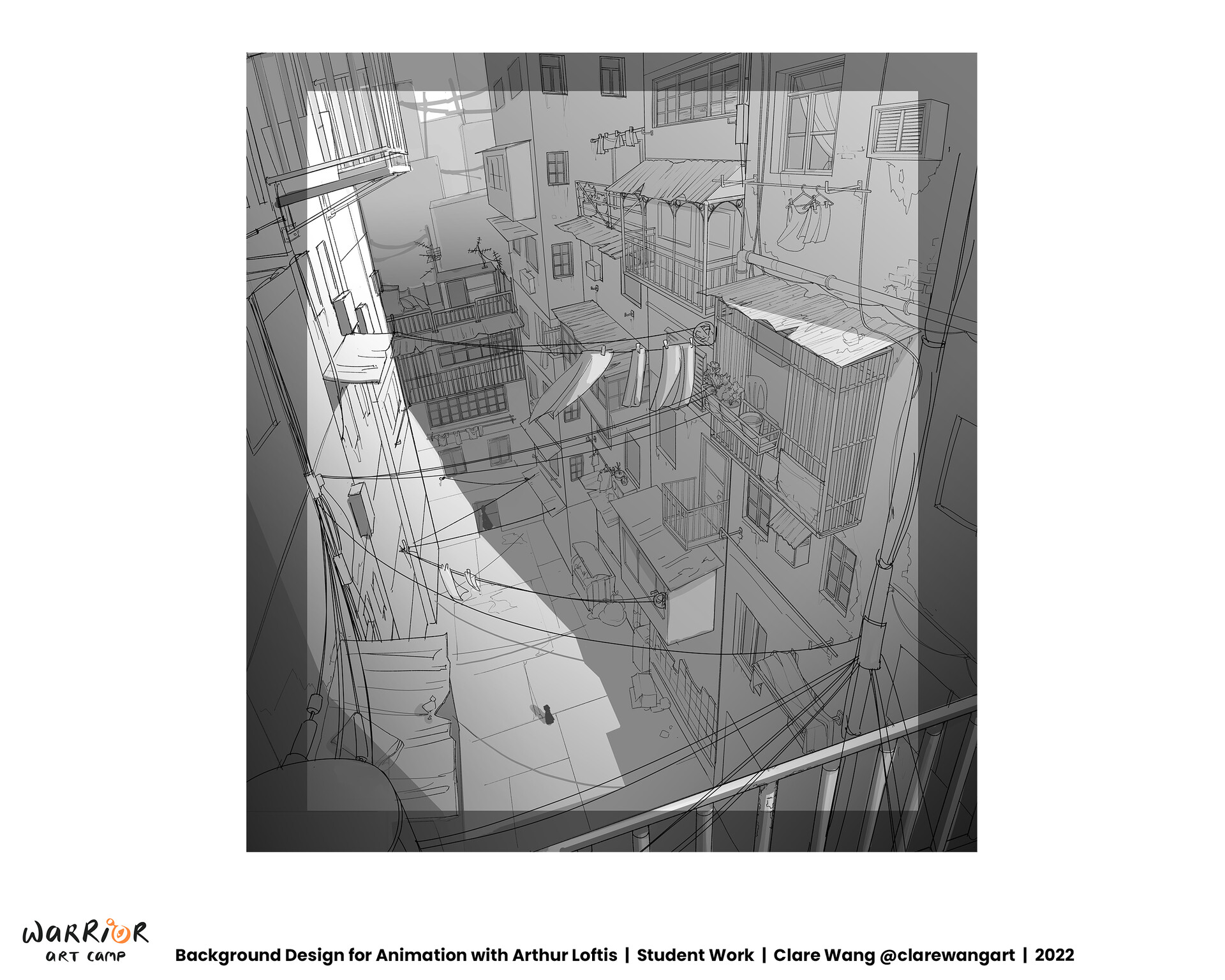 Warrior Art Camp - Clare Wang | Background Design for Animation with ...