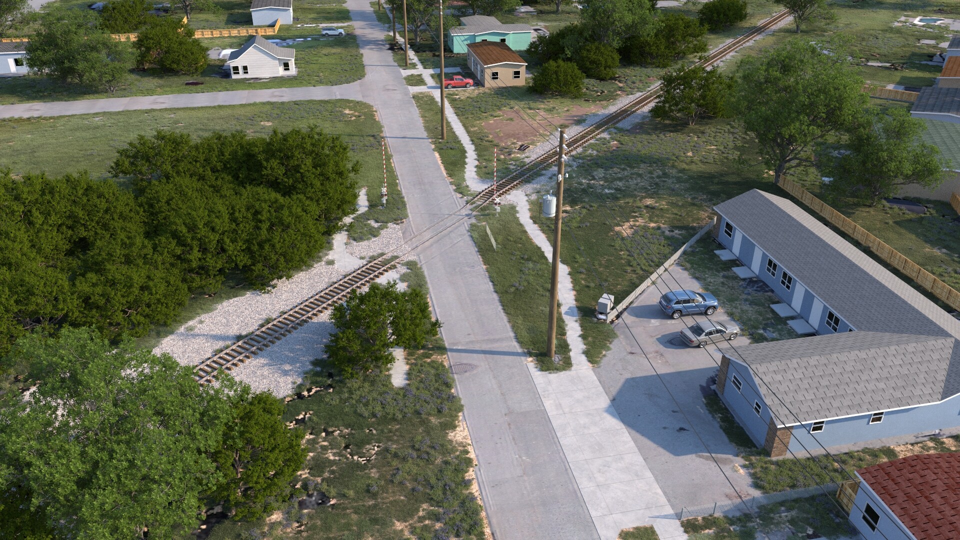 ArtStation - Utility Construction Scene