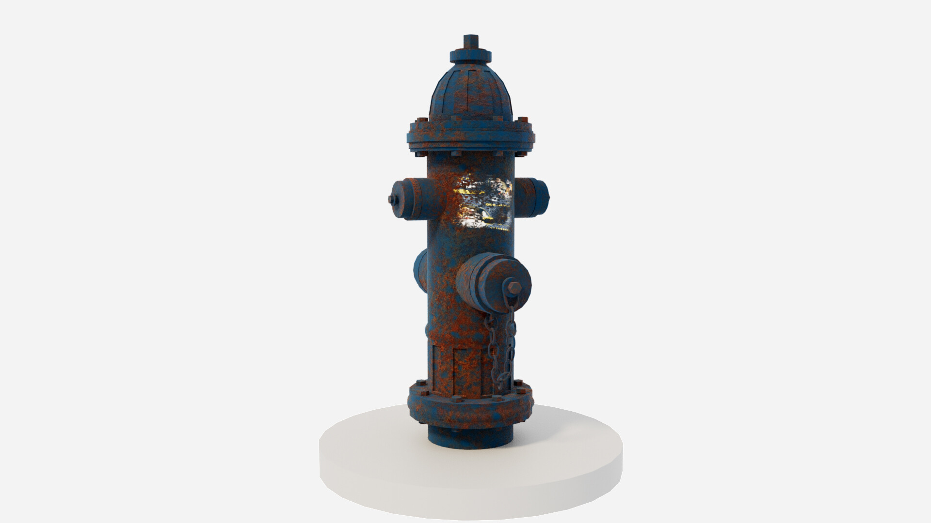 asish maji - 3D Model Of Fire Hydrant
