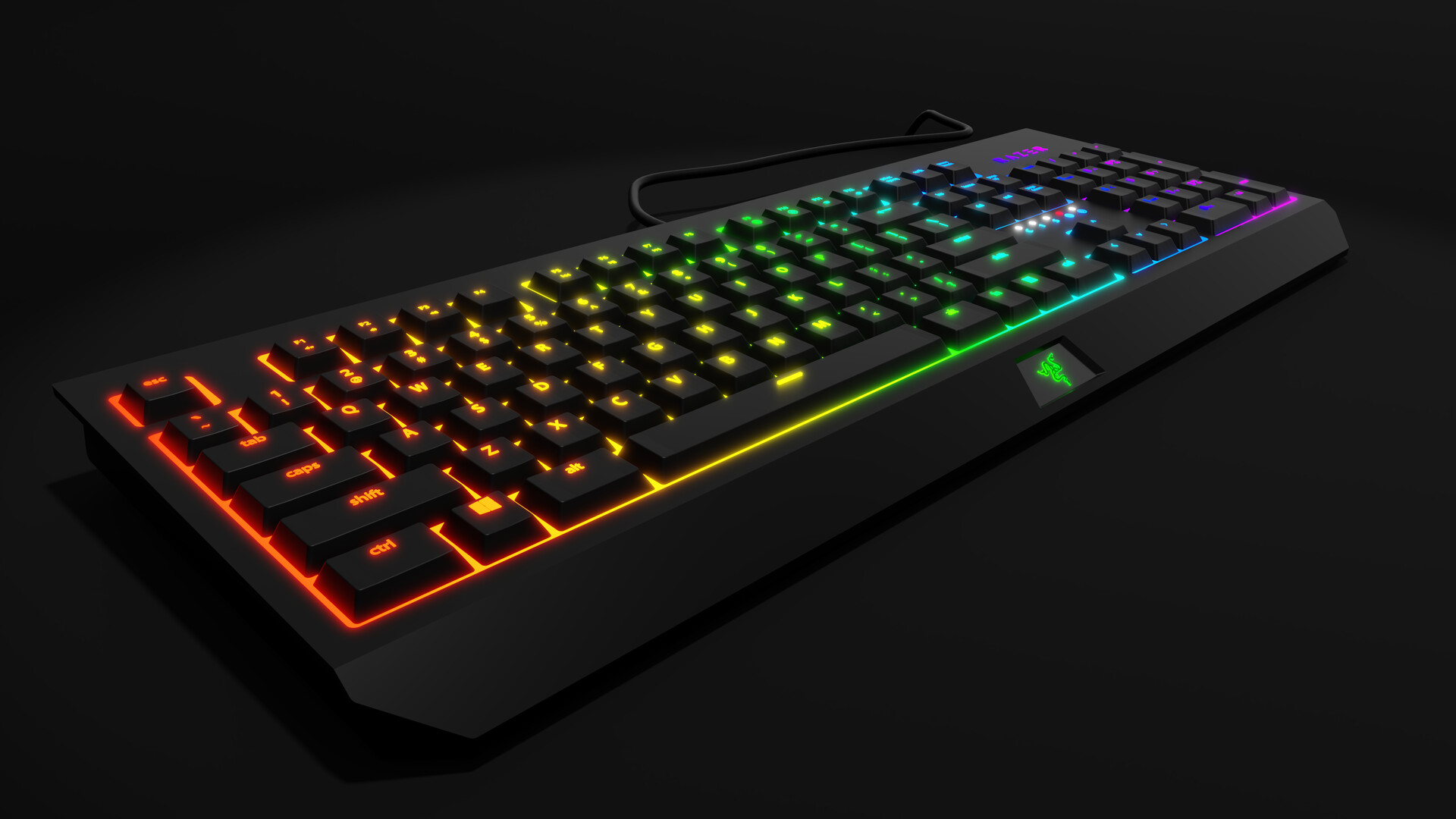 ArtStation - Razer RGB Keyboard
