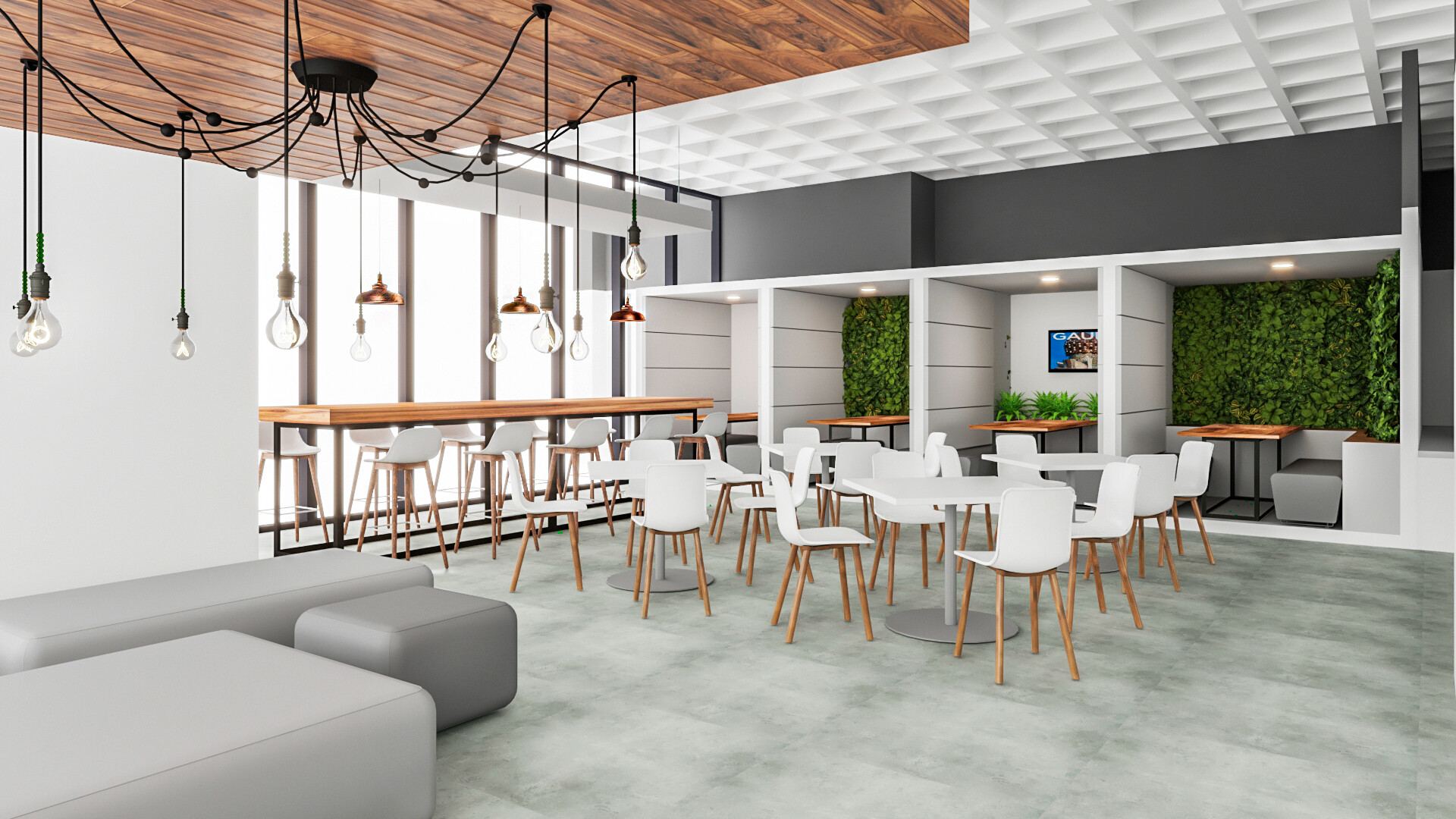 ArtStation - Edelman Offices Architecture Visualizations